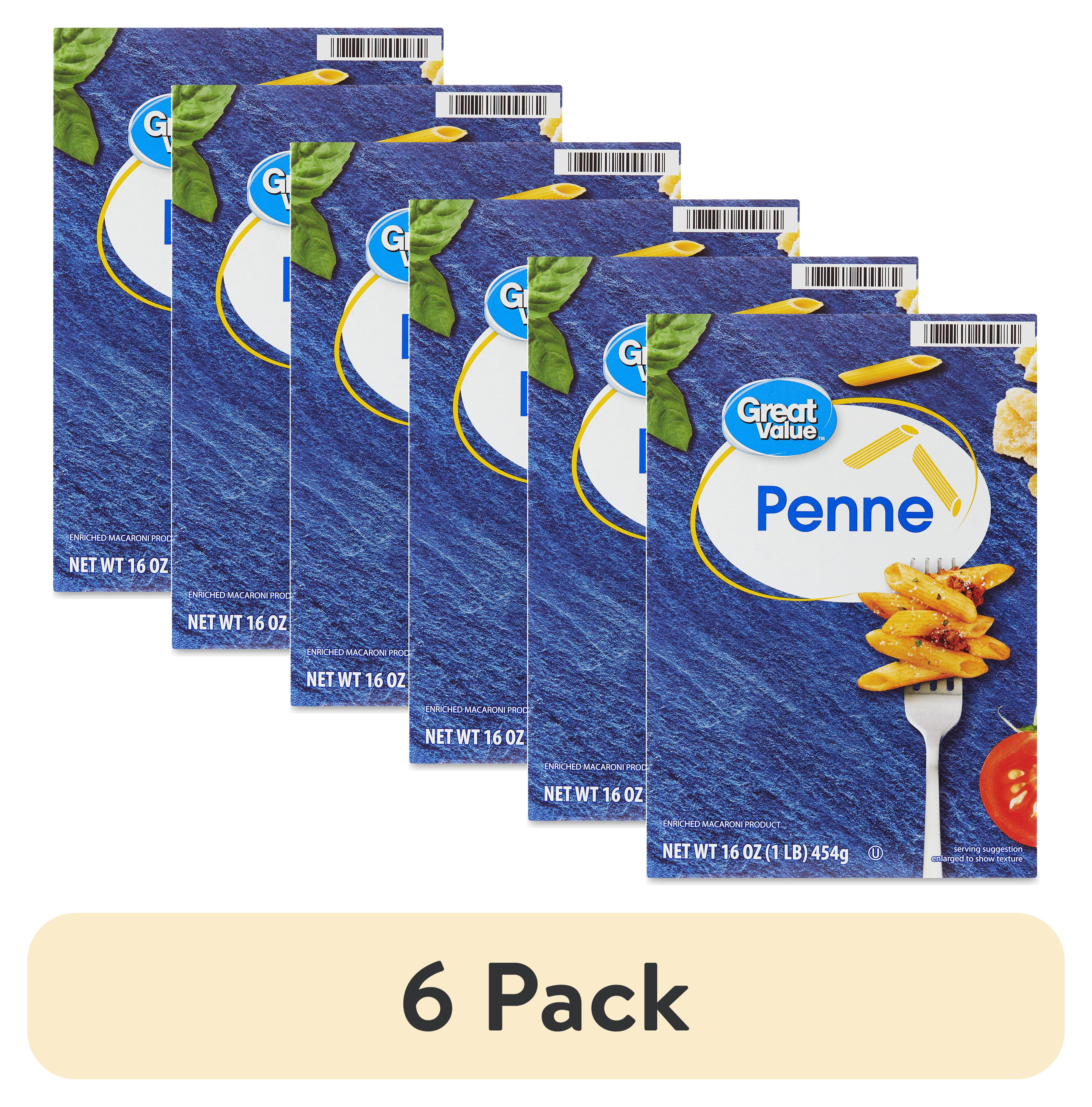 Great Value Penne 16oz - Pasta selections for grocery retail - Walmart ...