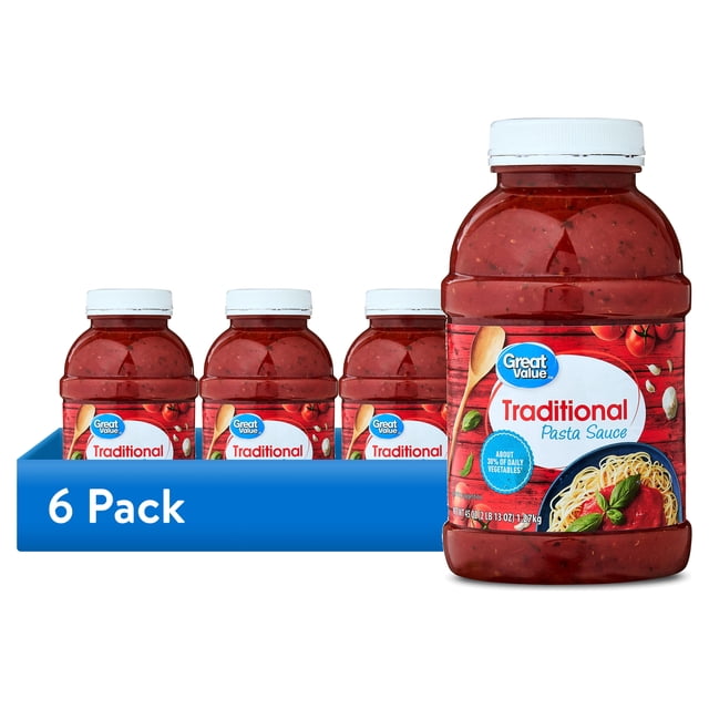 Great Value Pasta Sauce - Pasta sauces for food distributors - Walmart ...