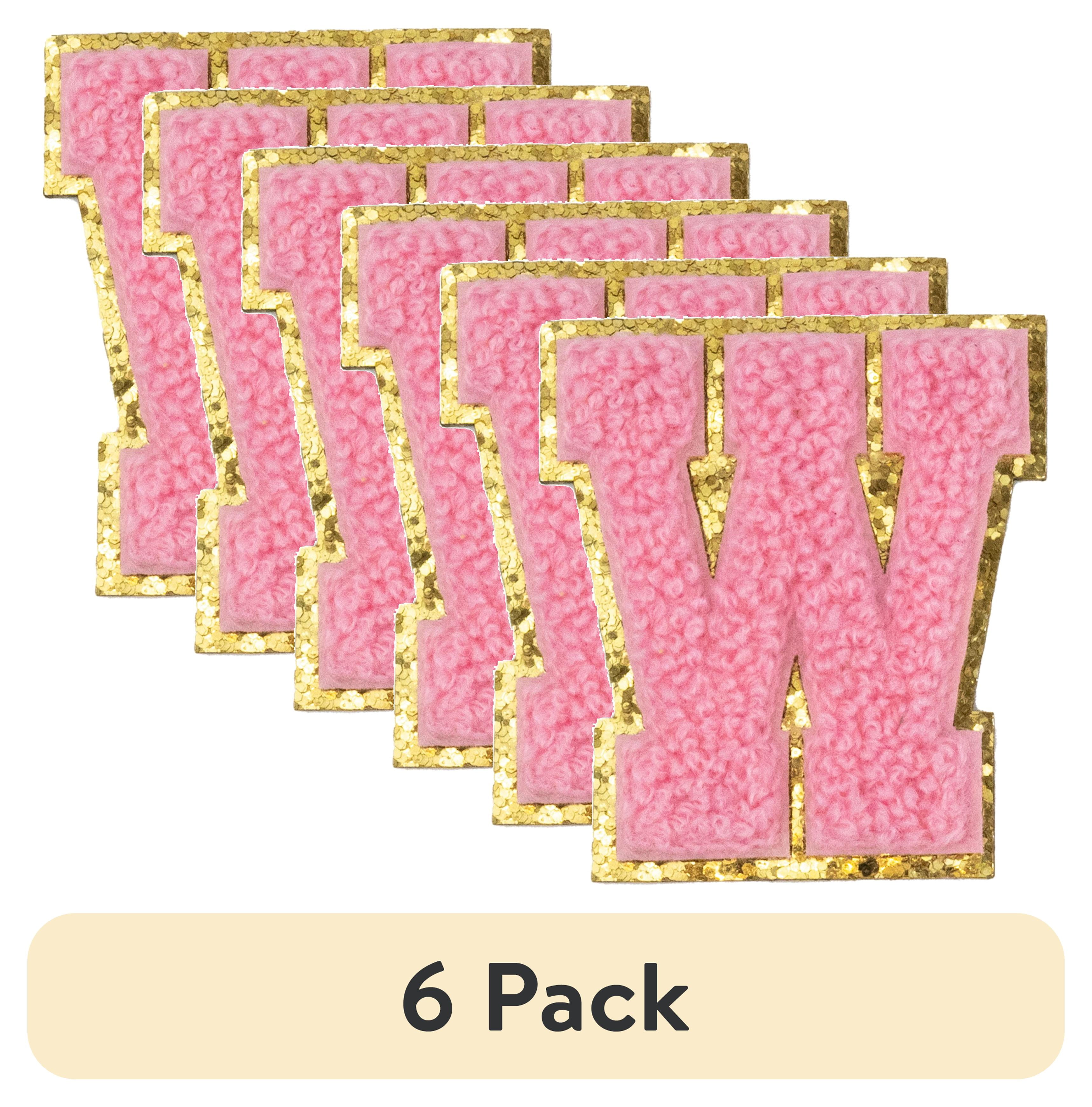 (6 pack) Hello Hobby Chenille W Pink Patch - Walmart.com