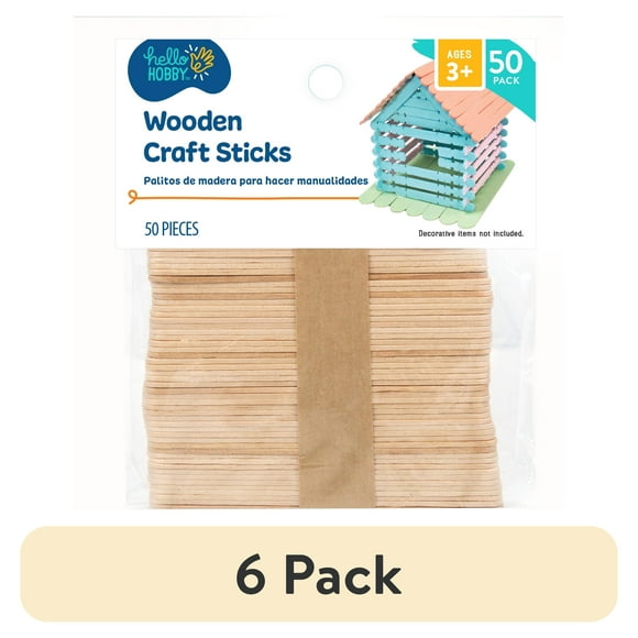 Popsicle Sticks & Dowels in Basic Craft Supplies - Walmart.com