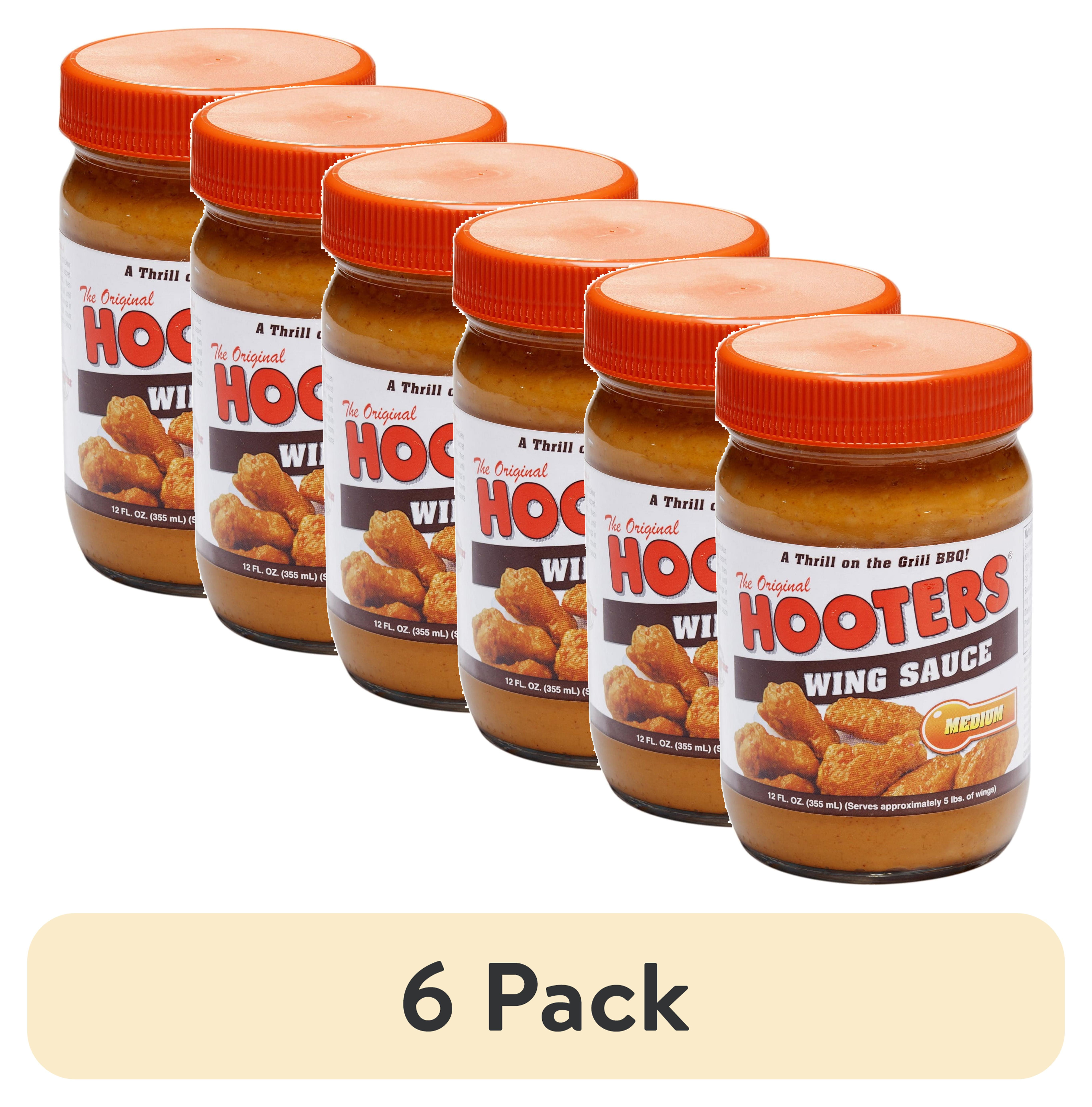 (6 pack) Hooters Foods Hooters Wing Sauce, 12 ounces - Walmart.com
