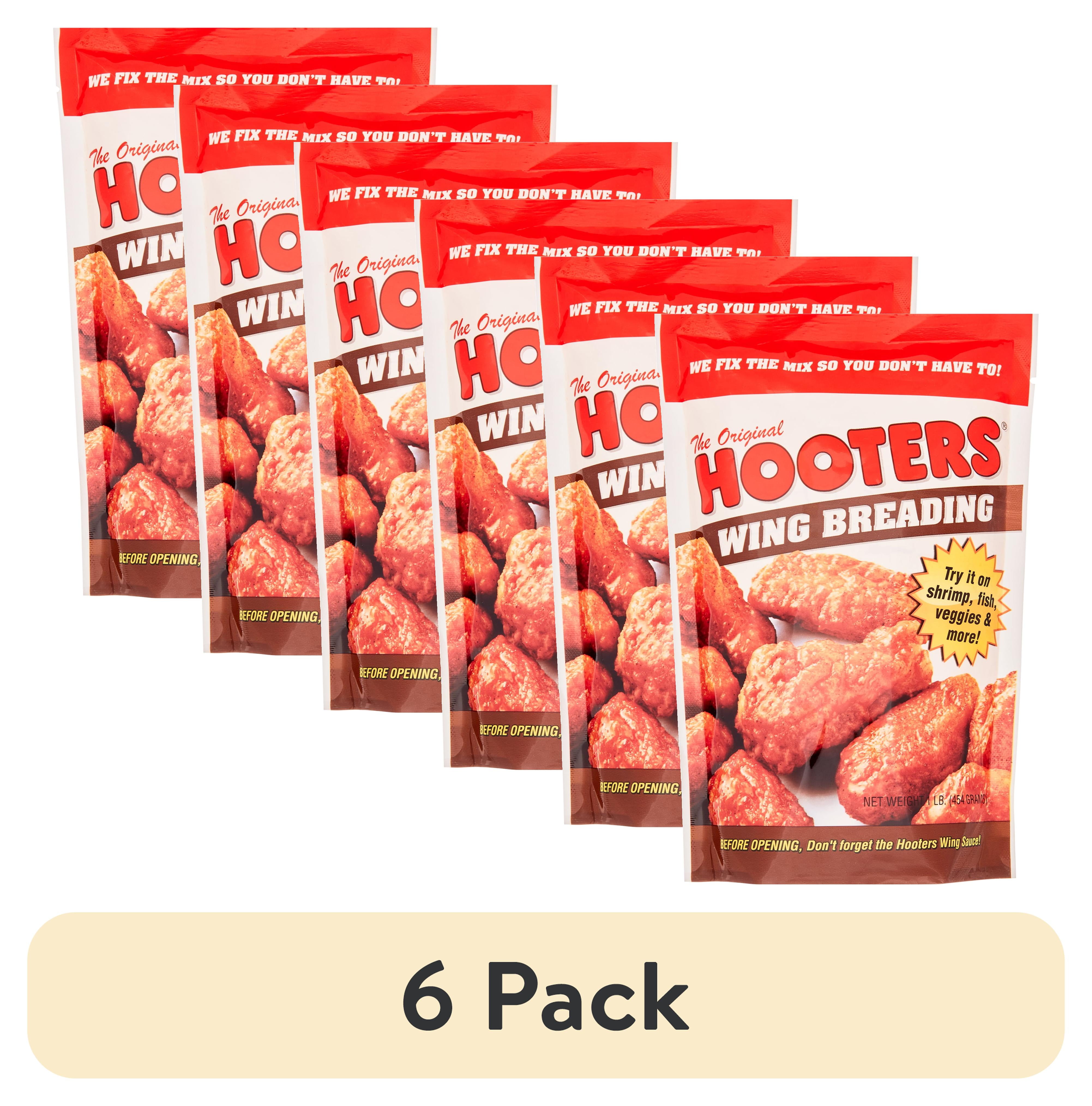 (6 pack) The Original Hooters Wing Breading, 16 oz - Walmart.com