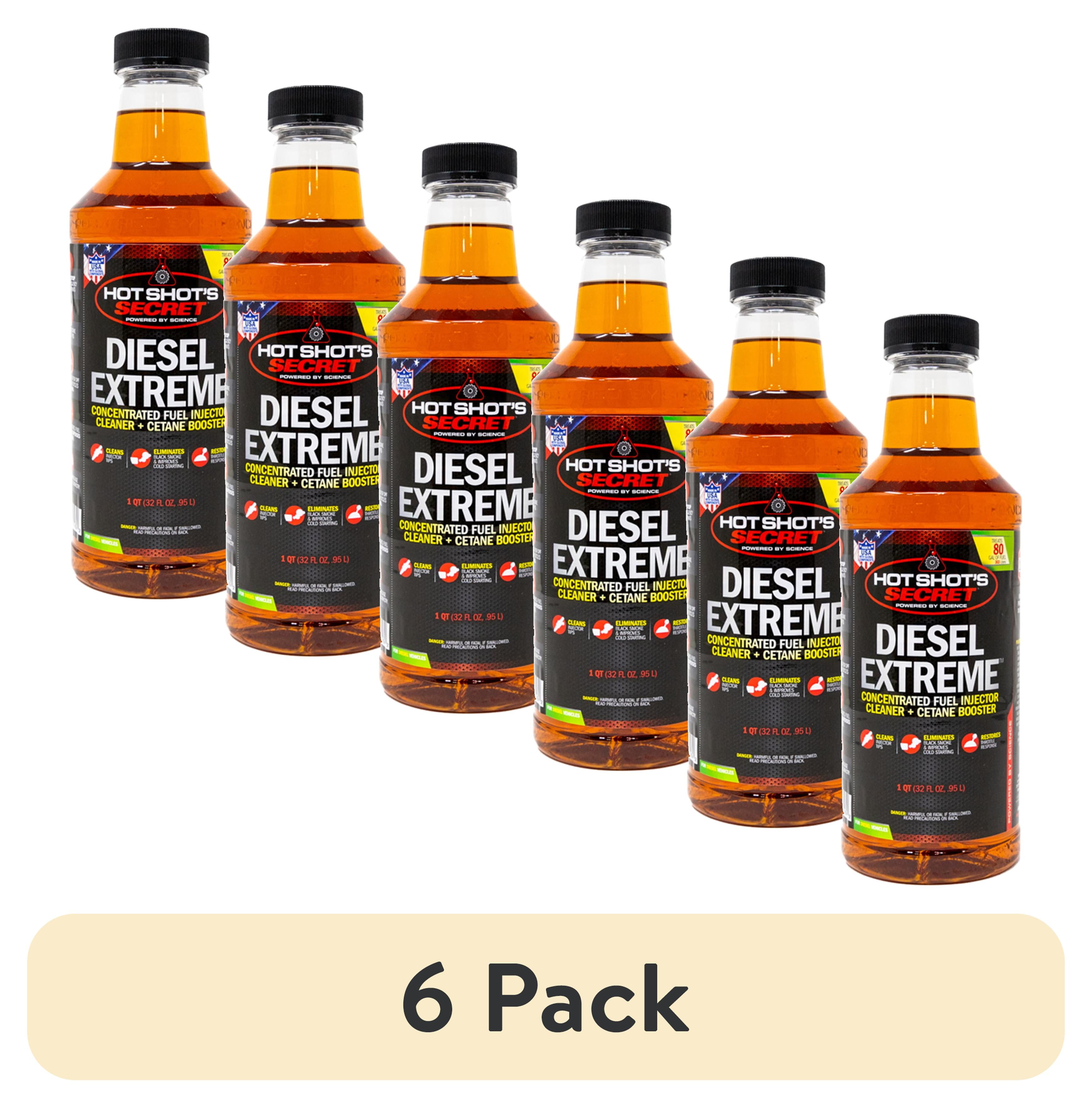 (6 pack) Hot Shot's Secret Diesel Extreme Fuel Additive, 32 oz for ...