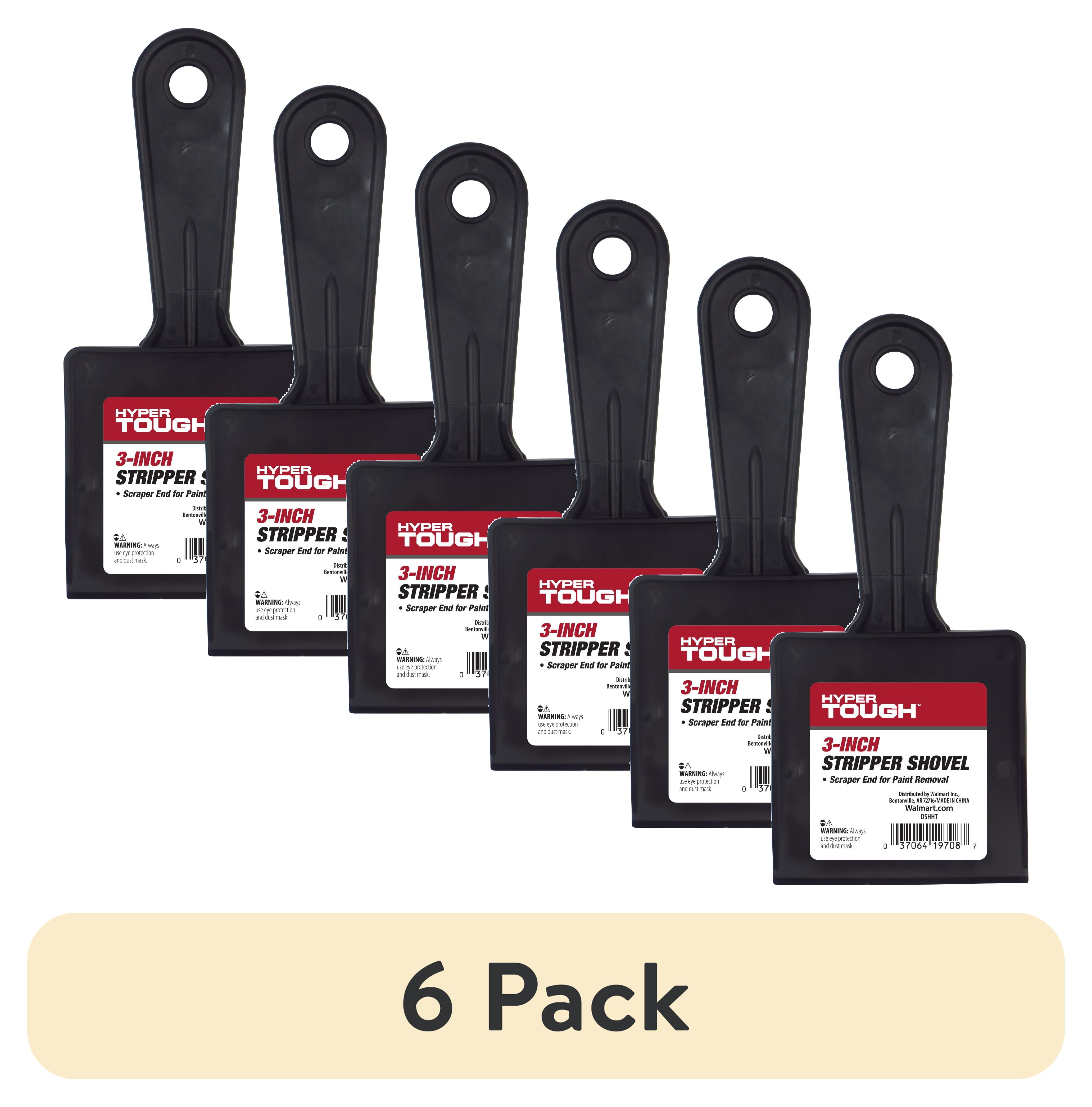 (6 pack) Hyper Tough 3" Stripping Shovel - Walmart.com
