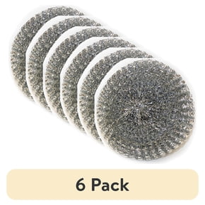 Household Essentials Stainless Steel Sponges and Scrubbing Pads
