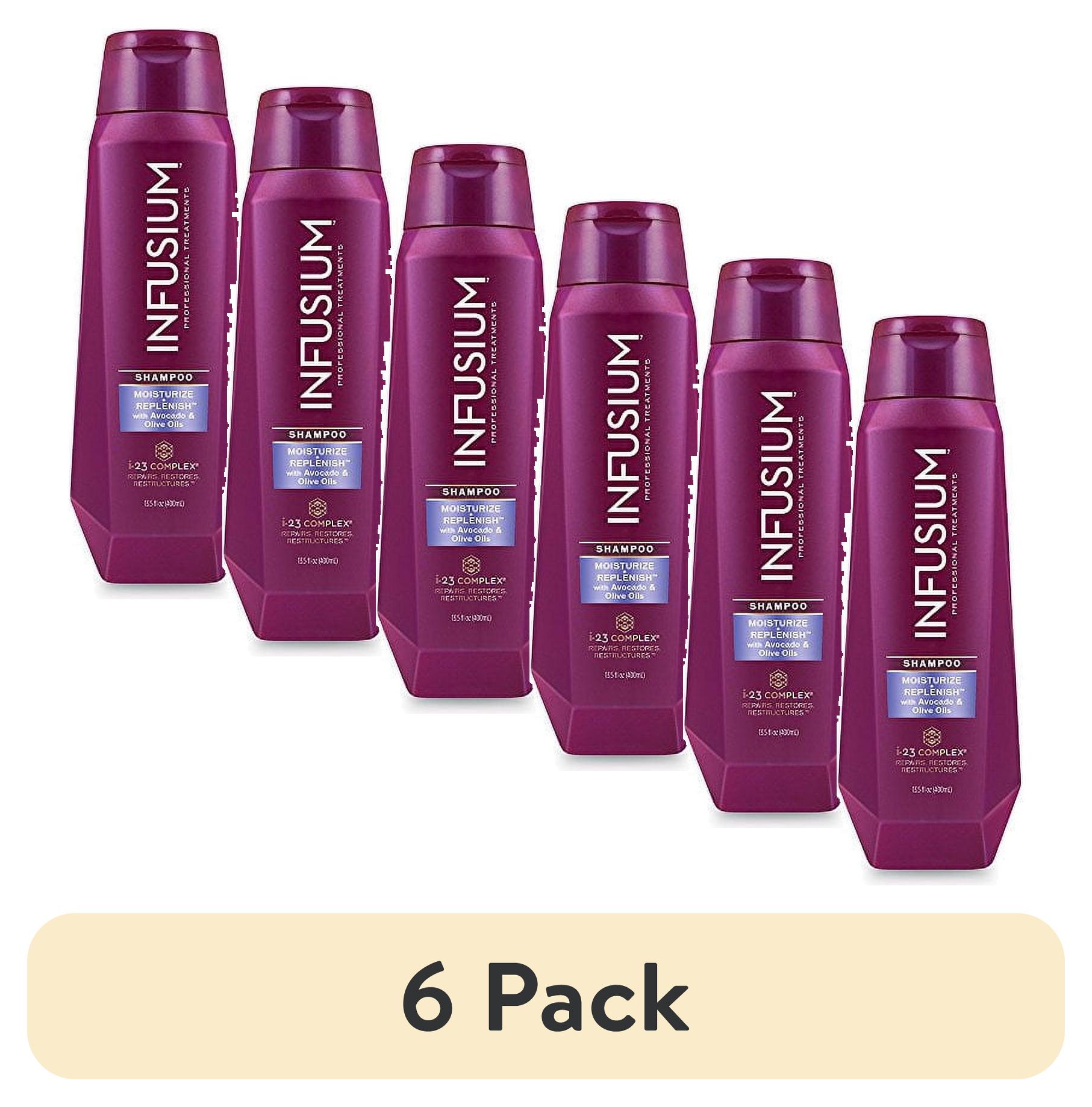 (6 pack) Infusium Moisturize & Replenish Shampoo Salon Professional 13 ...