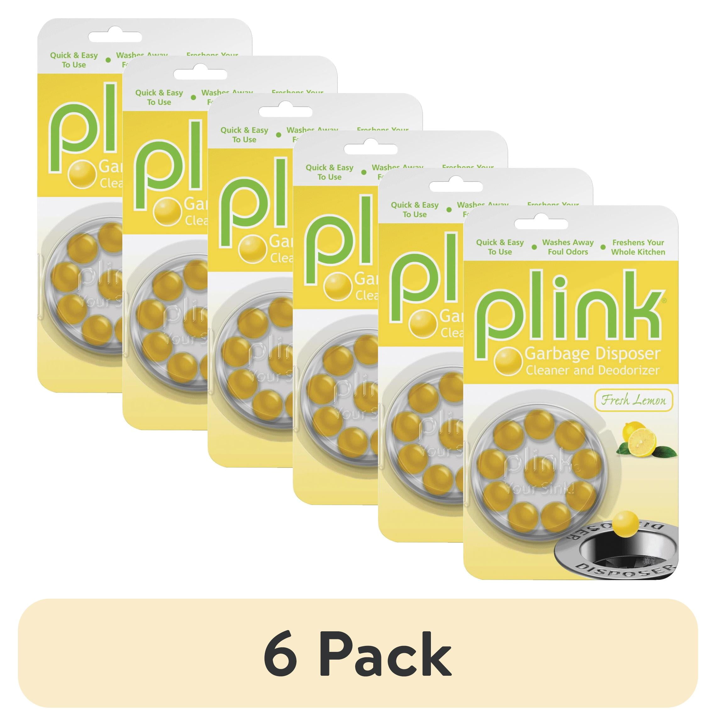 (6 pack) Iron Out Plink Lemon Garbage Disposer Cleaner (1 pack of 10 ...