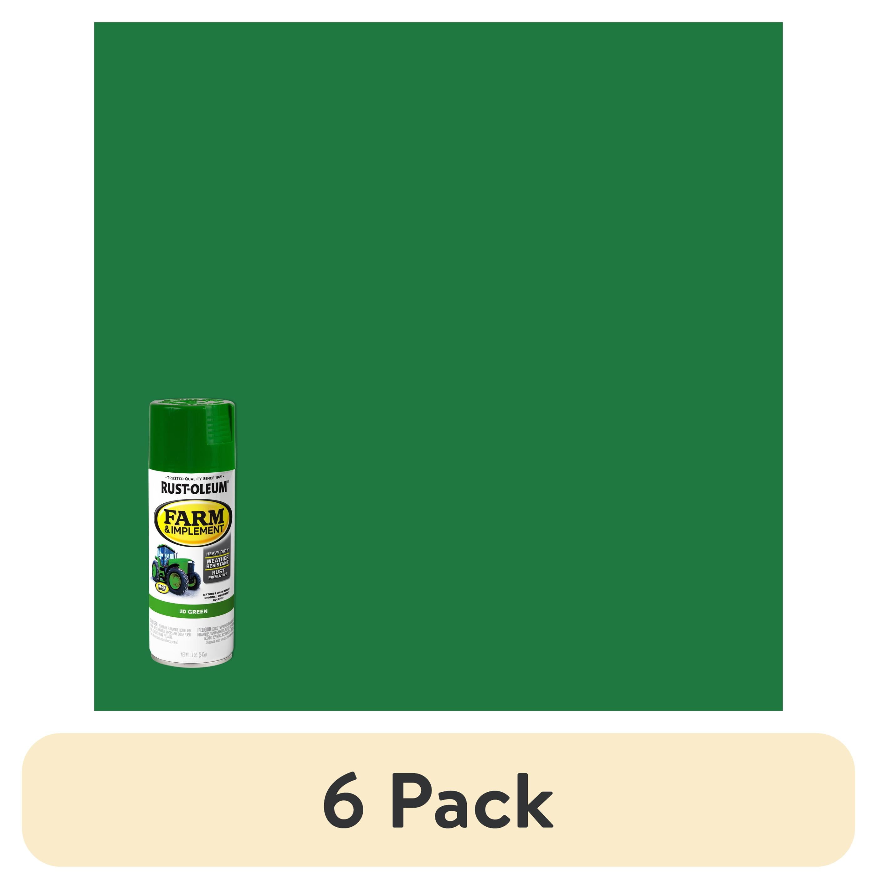 (6 pack) JD Green, Rust-Oleum Specialty Farm and Implement Gloss Spray ...