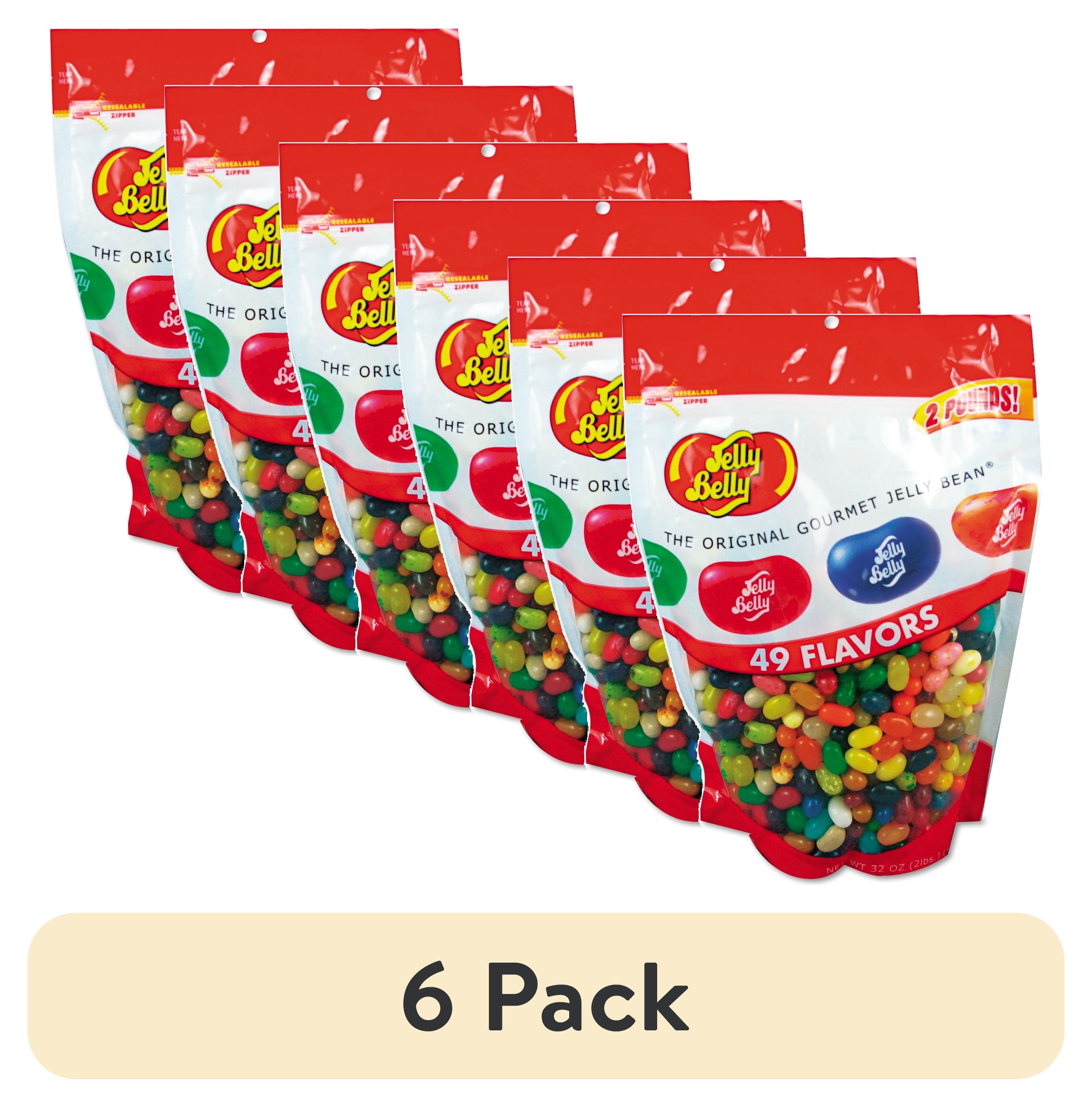 (6 pack) Jelly Belly 49-Assorted Jelly Bean Flavors - 2 Pound (32 oz ...