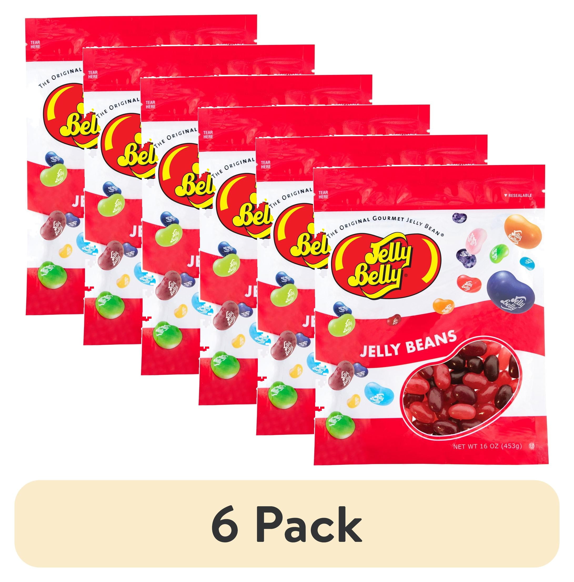 (6 pack) Jelly Belly Superfruit Flavor Mix Jelly Beans - 1 Pound (16 ...