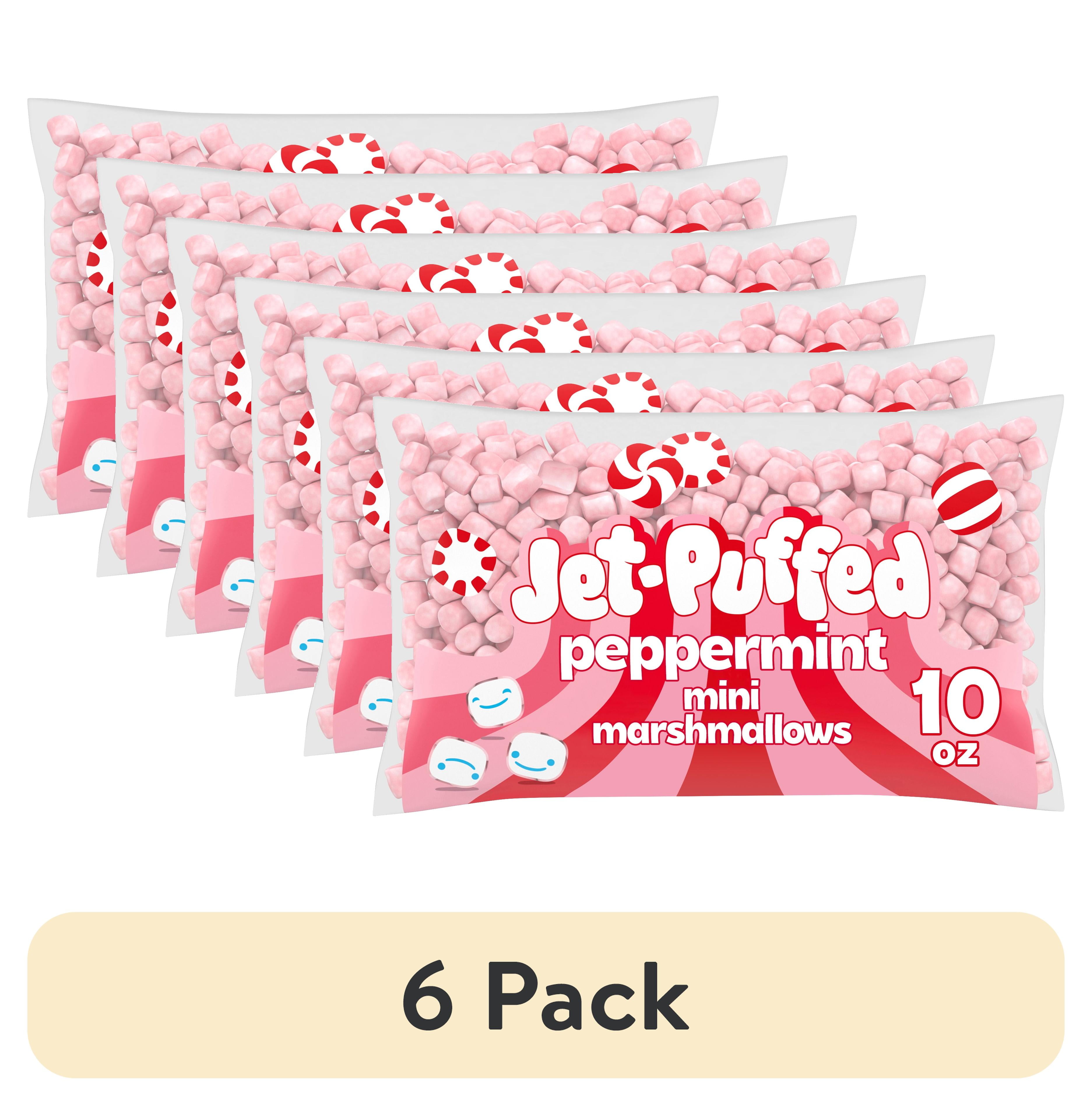 (6 pack) Jet-Puffed Peppermint Mini Marshmallows, 10 oz. Bag - Walmart.com