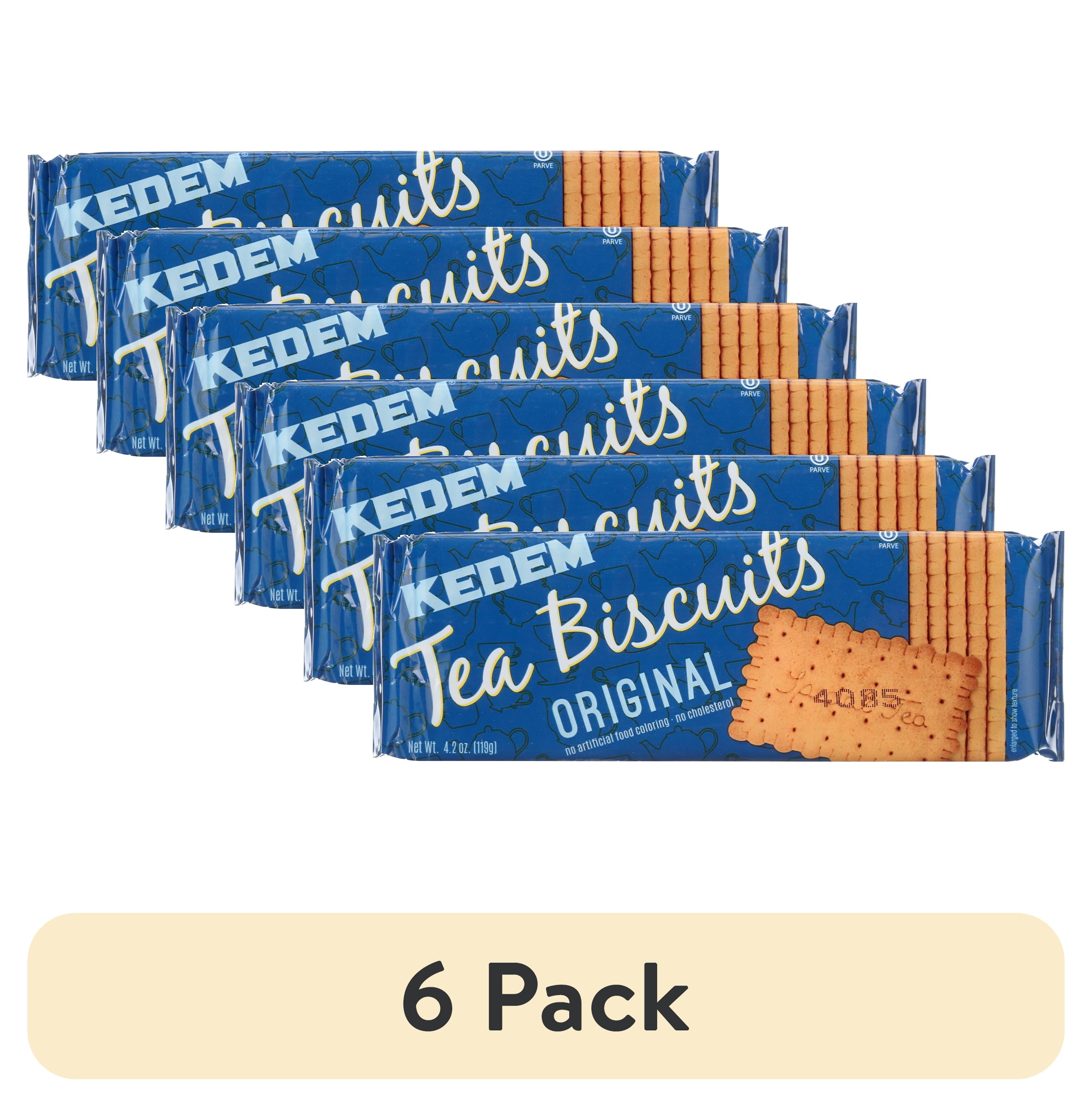 (6 pack) Kedem Tea Biscuits Cookies, 4.2oz - Walmart.com
