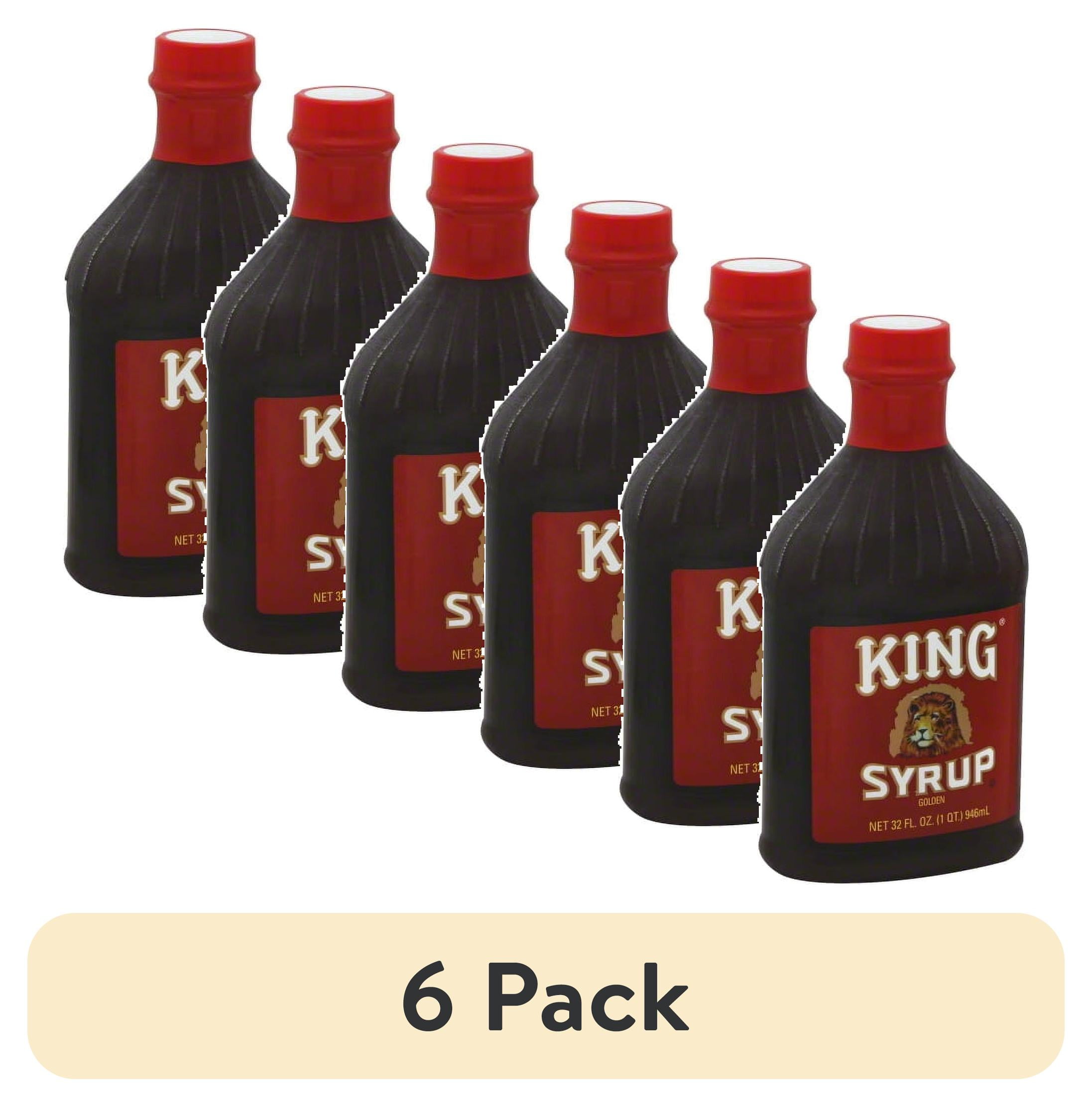 (6 pack) King Golden Syrup, 32 oz - Walmart.com