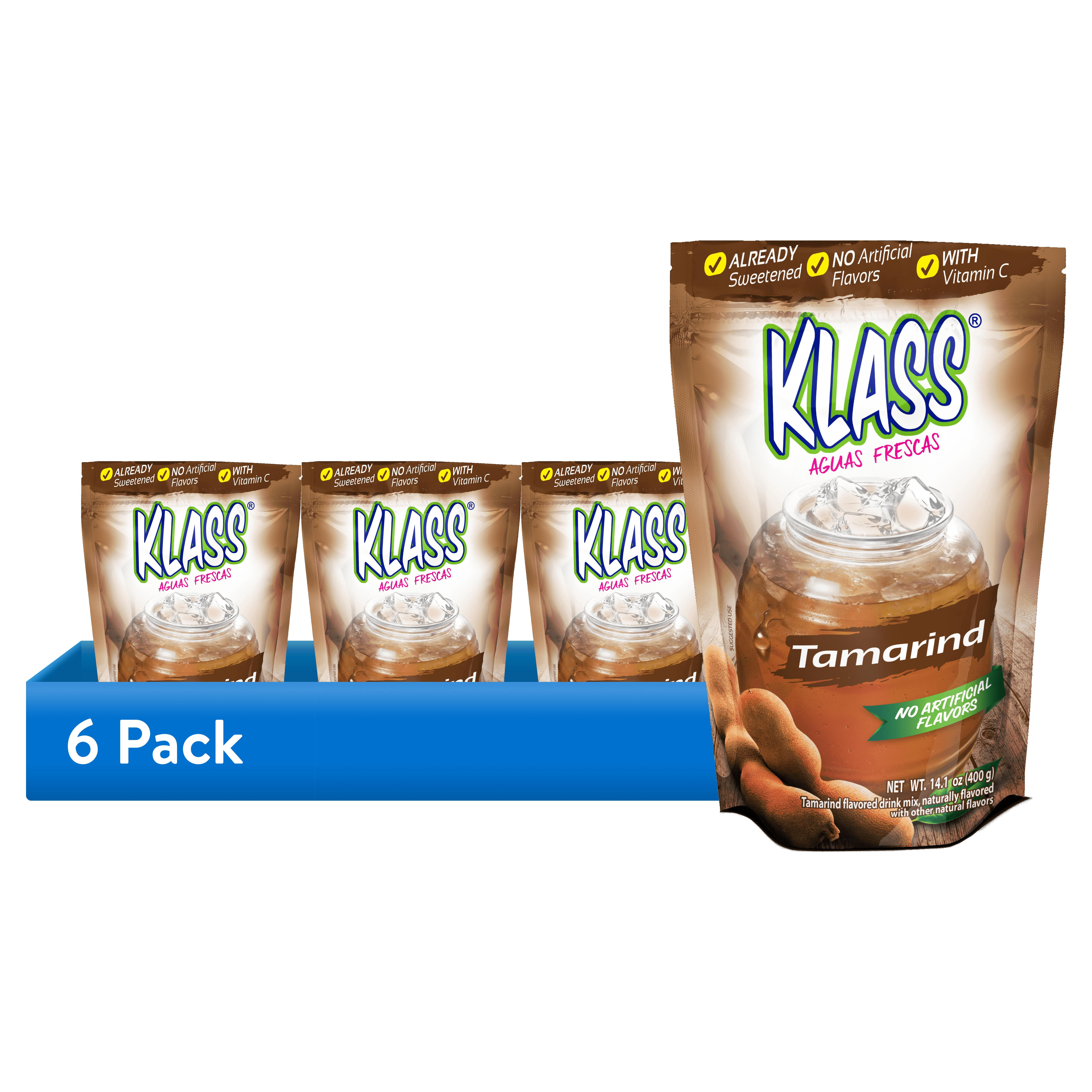 (6 pack) Klass Tamarind Naturally Flavored Drink Mix - Walmart.com