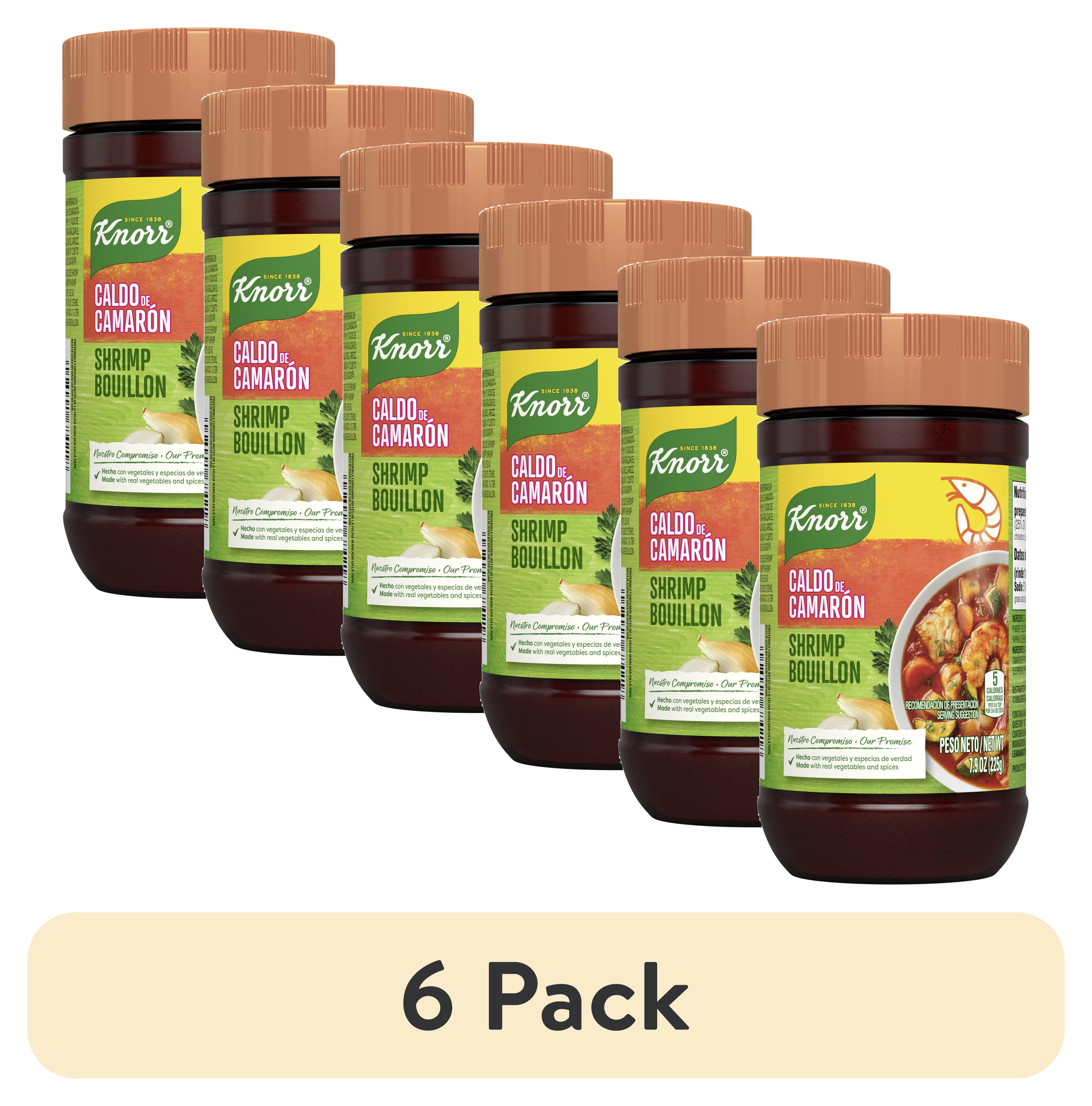 (6 pack) Knorr Granulated Shrimp Flavor Bouillon Powder, 7.9 oz Jar ...