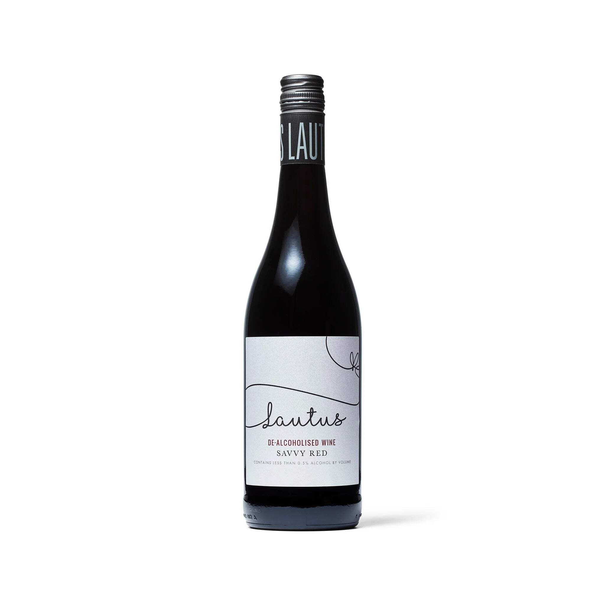 (6 pack) Lautus Savvy Red - Non-Alcoholic Wine - Walmart.com