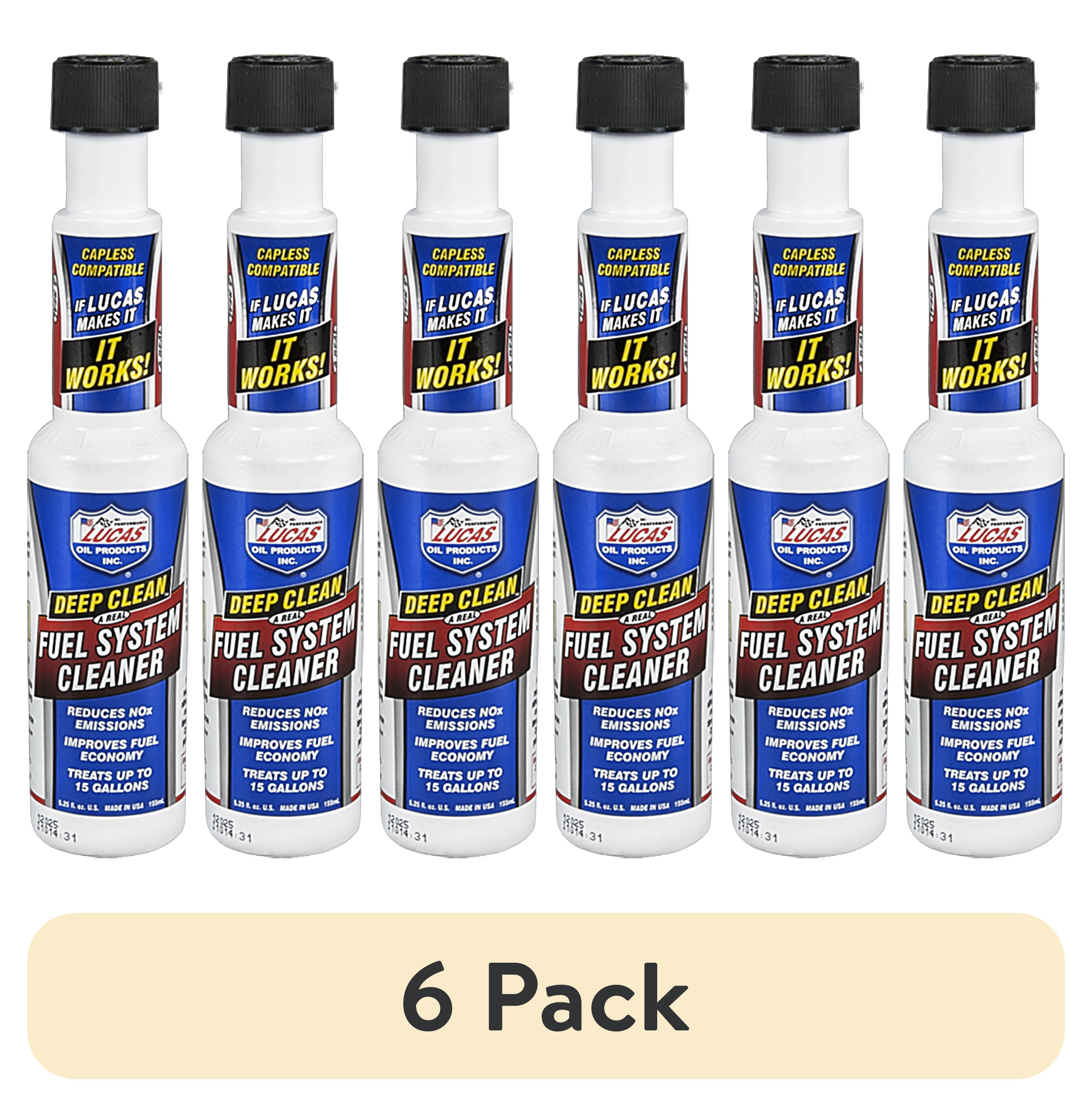(6 pack) Lucas Oil 10669 Deep Clean Fuel System Cleaner 5.25 Ounce ...