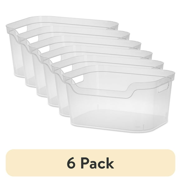 Open Plastic Storage Bins