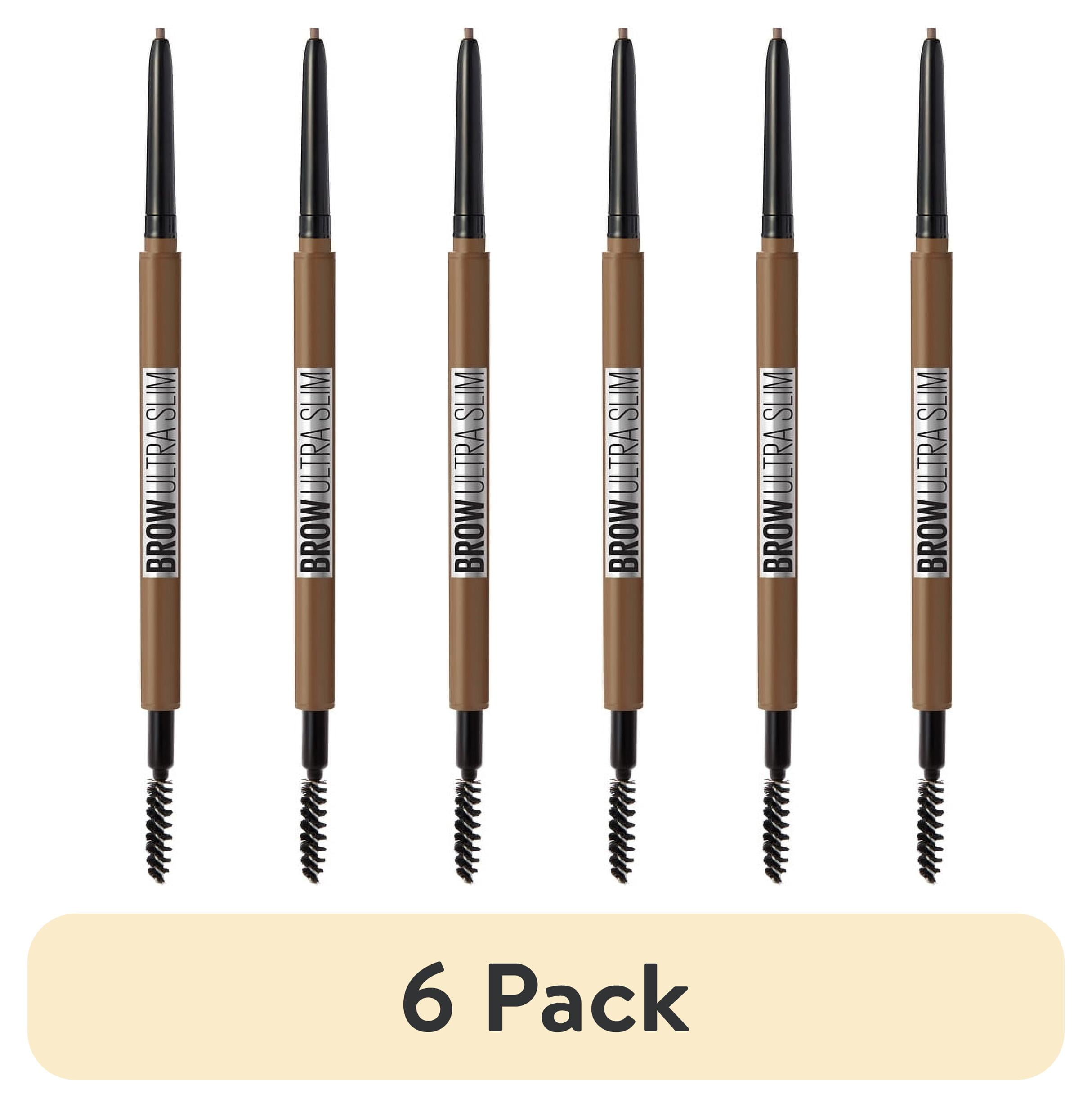(6 pack) Maybelline Express Brow Ultra Slim Pencil Eyebrow Makeup, Soft ...