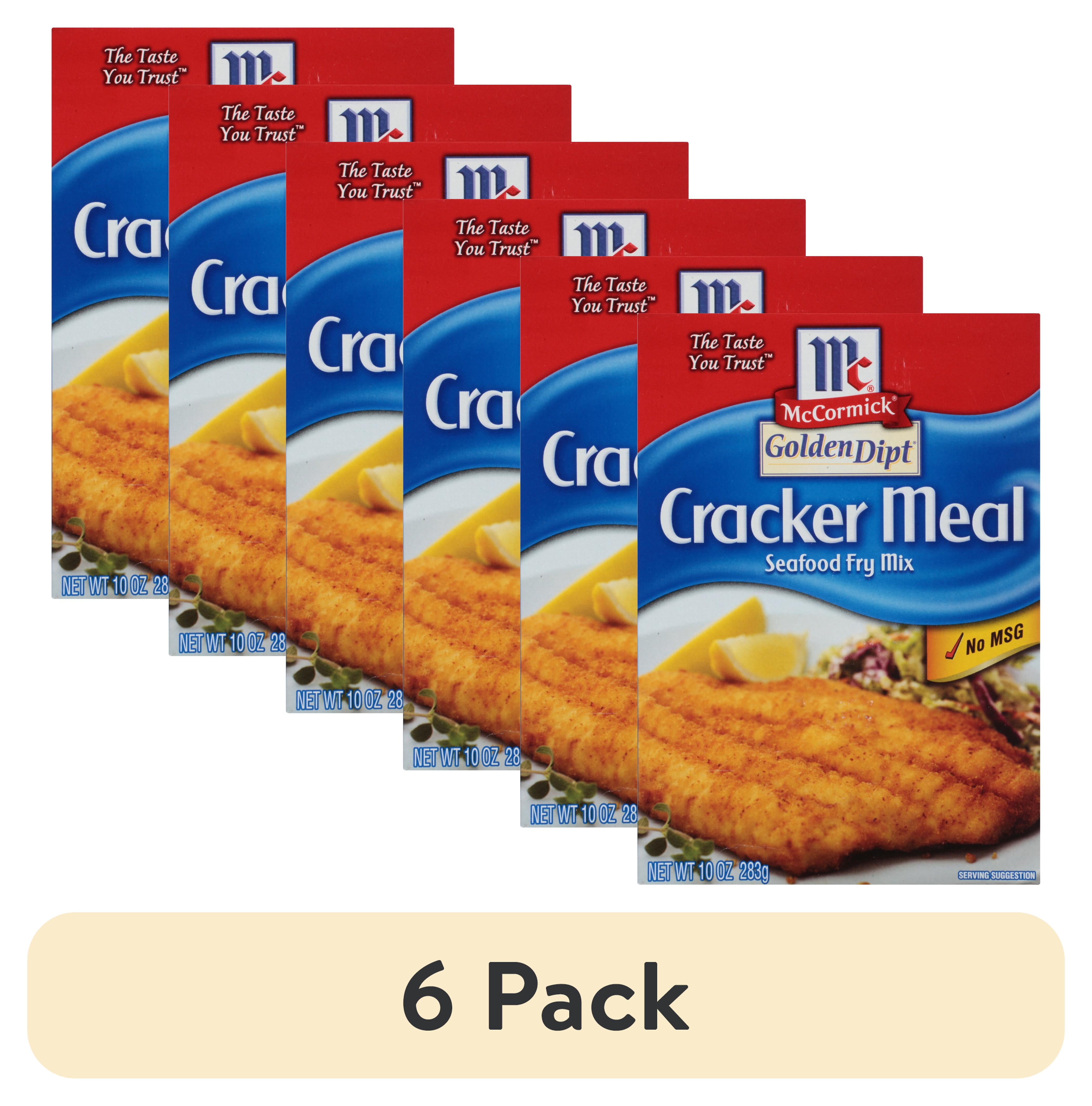 (6 pack) McCormick GOLDEN DIPT Cracker Meal Seafood Fry Mix, 10.0 oz ...
