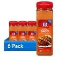 (6 pack) McCormick Culinary Kosher Taco Seasoning, 24.0 oz Bottle ...