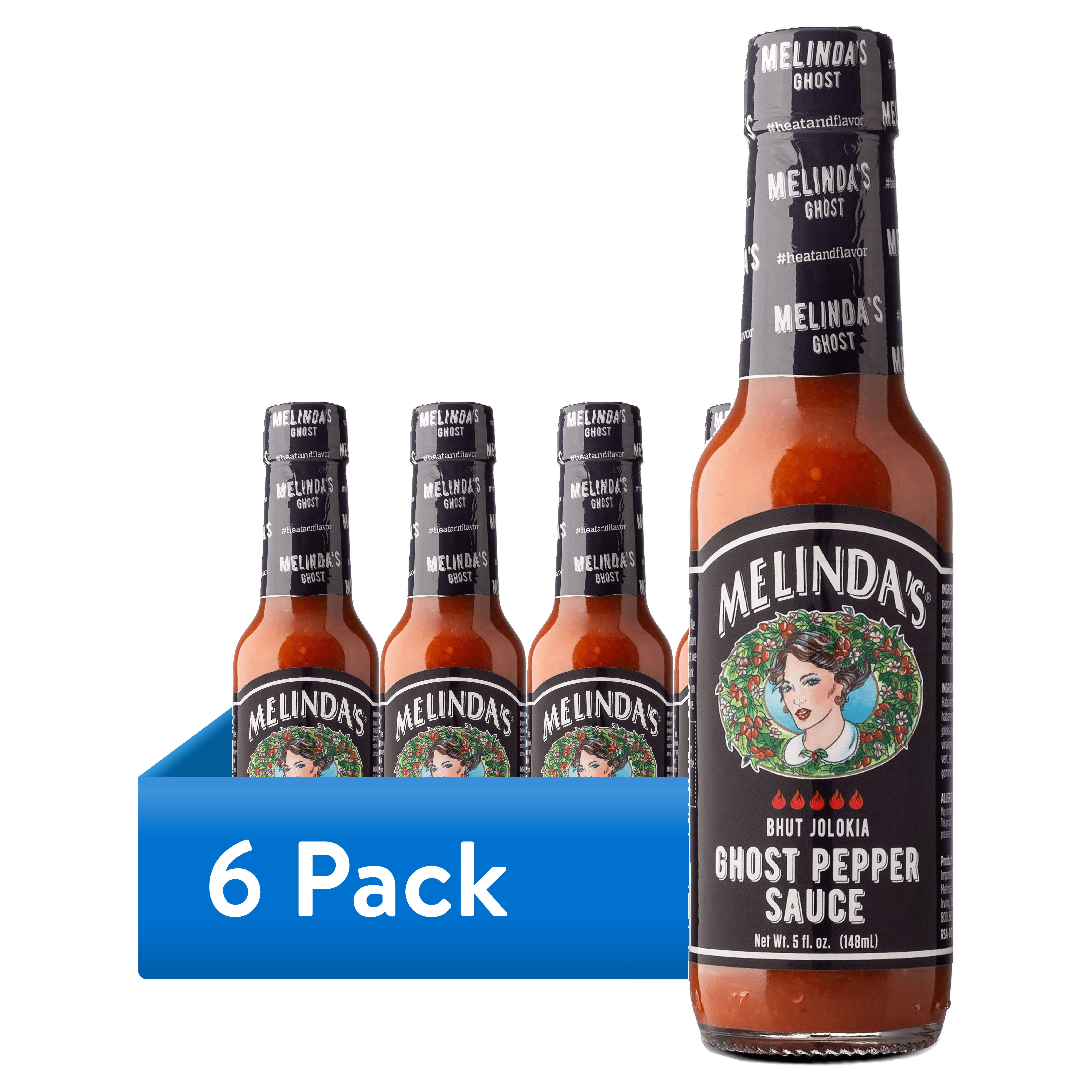 (6 pack) Melinda's Ghost Pepper Hot Sauce - Walmart.com