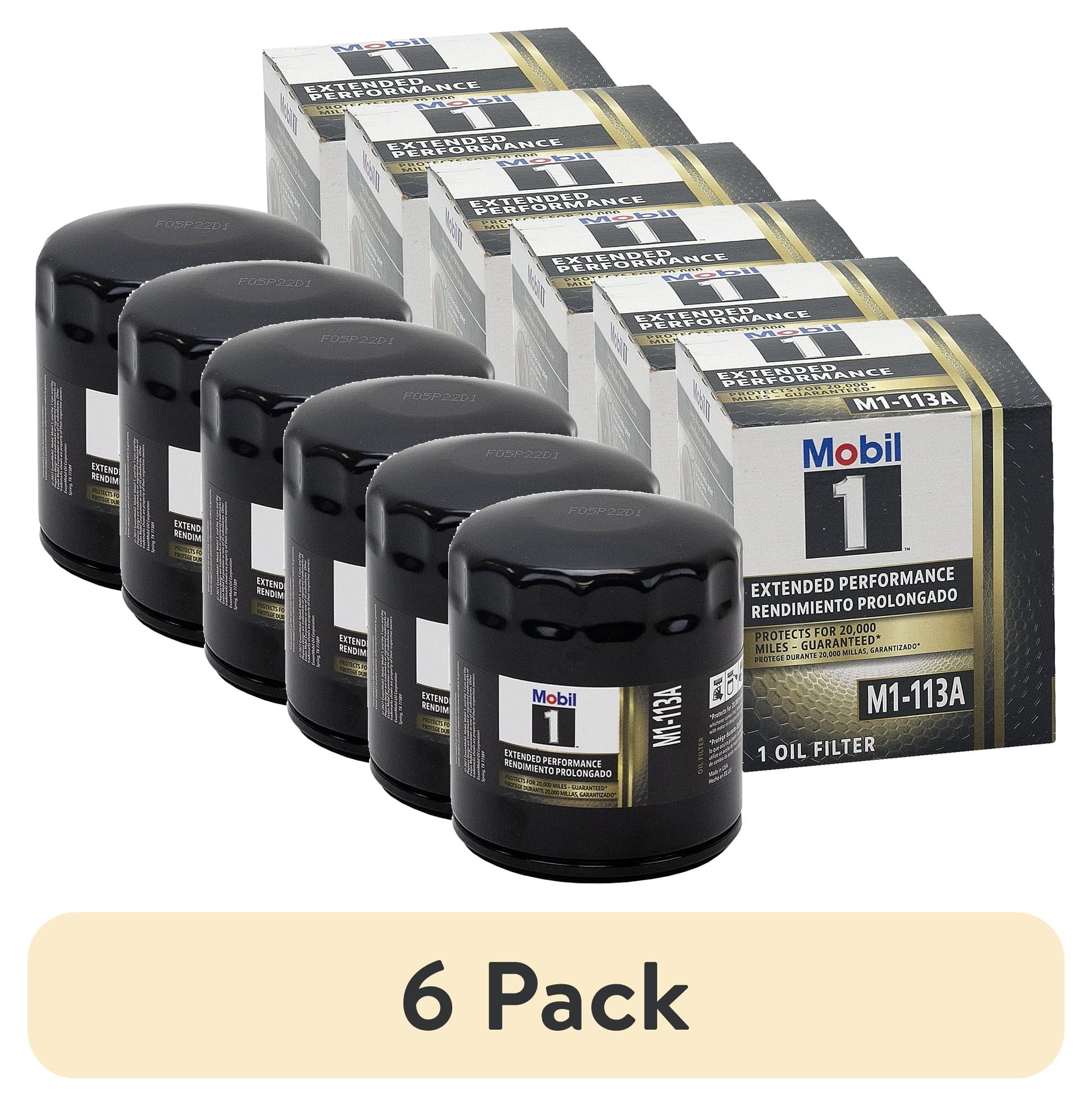 (6 pack) Mobil 1 Extended Performance M1-113A Oil Filter - Walmart.com
