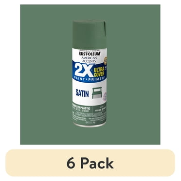 Rust-Oleum Painter's Touch 2X Ultra Cover Satin Moss Green Spray Paint ...