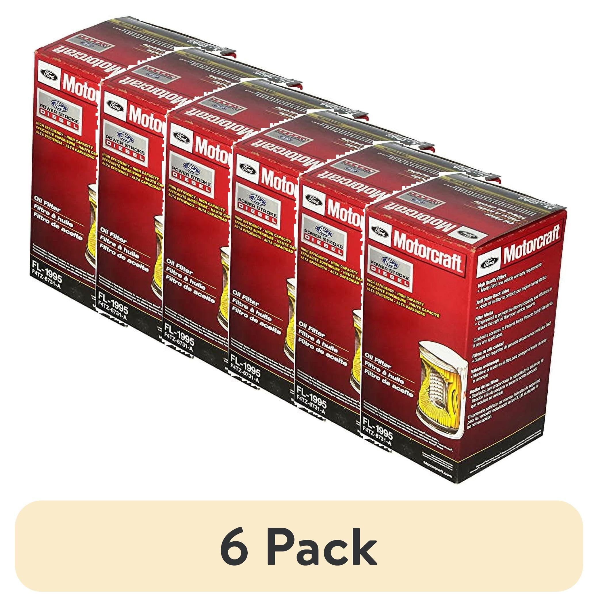 (6 pack) Motorcraft Engine Oil Filter FL-1995A - Walmart.com