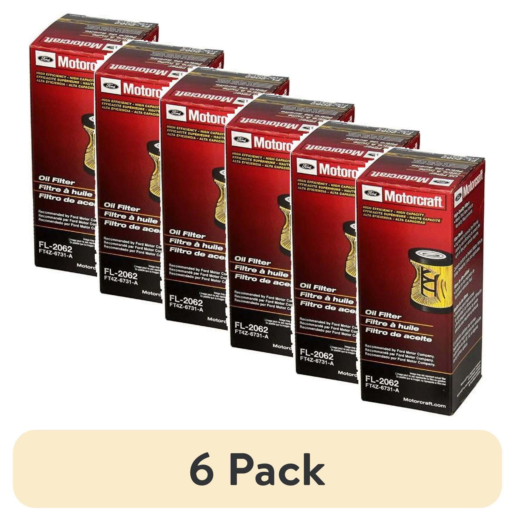 (6 pack) Motorcraft FL-2062-A Motor Oil Filter fits Ford - Walmart.com