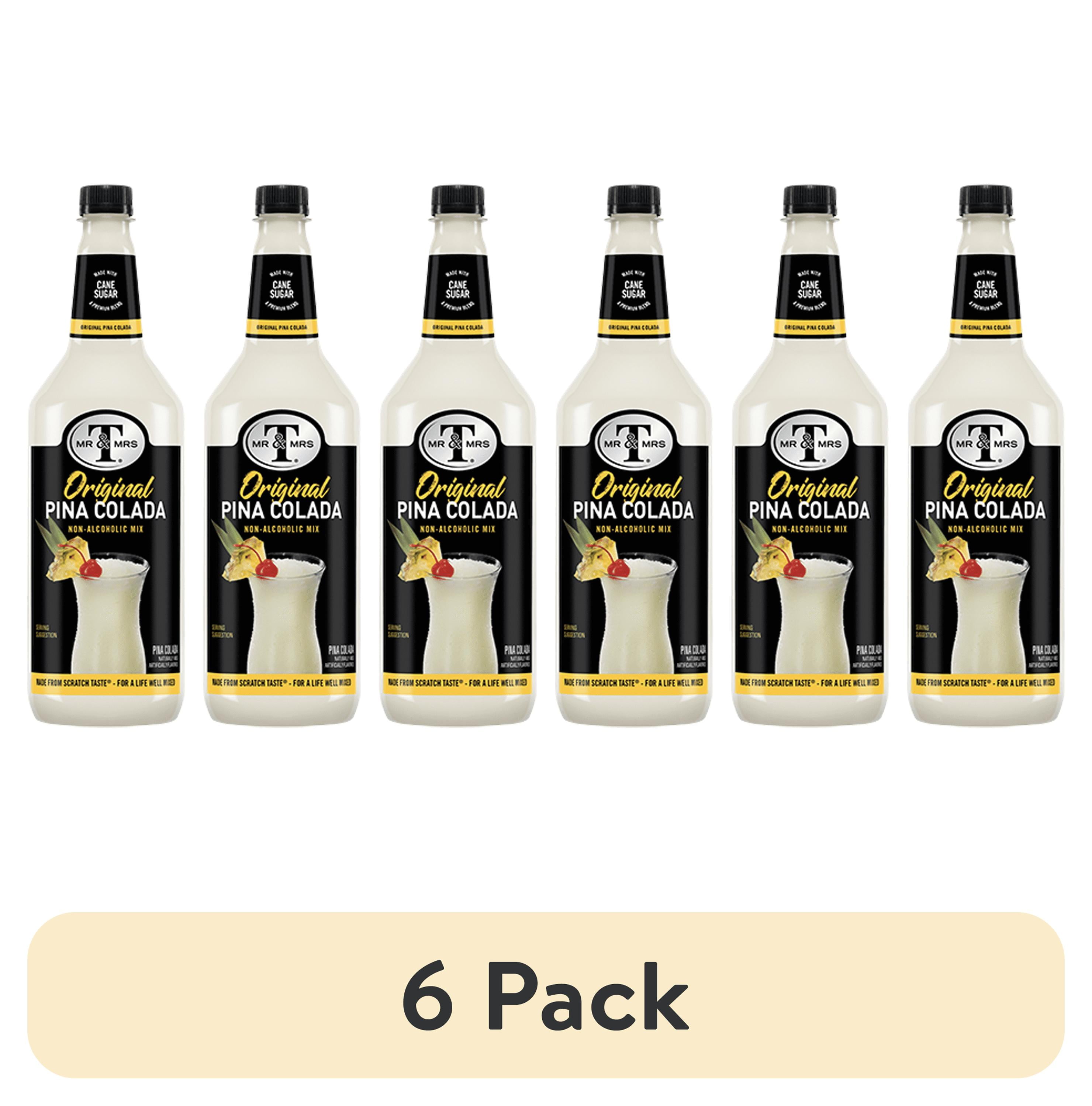 (6 pack) Mr & Mrs Pina Colada Mix, 1L Bottle, 1 Pack – Premium Cocktail ...