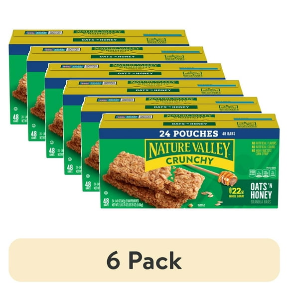 Nature Valley Crunchy Bars in Granola Bars - Walmart.com