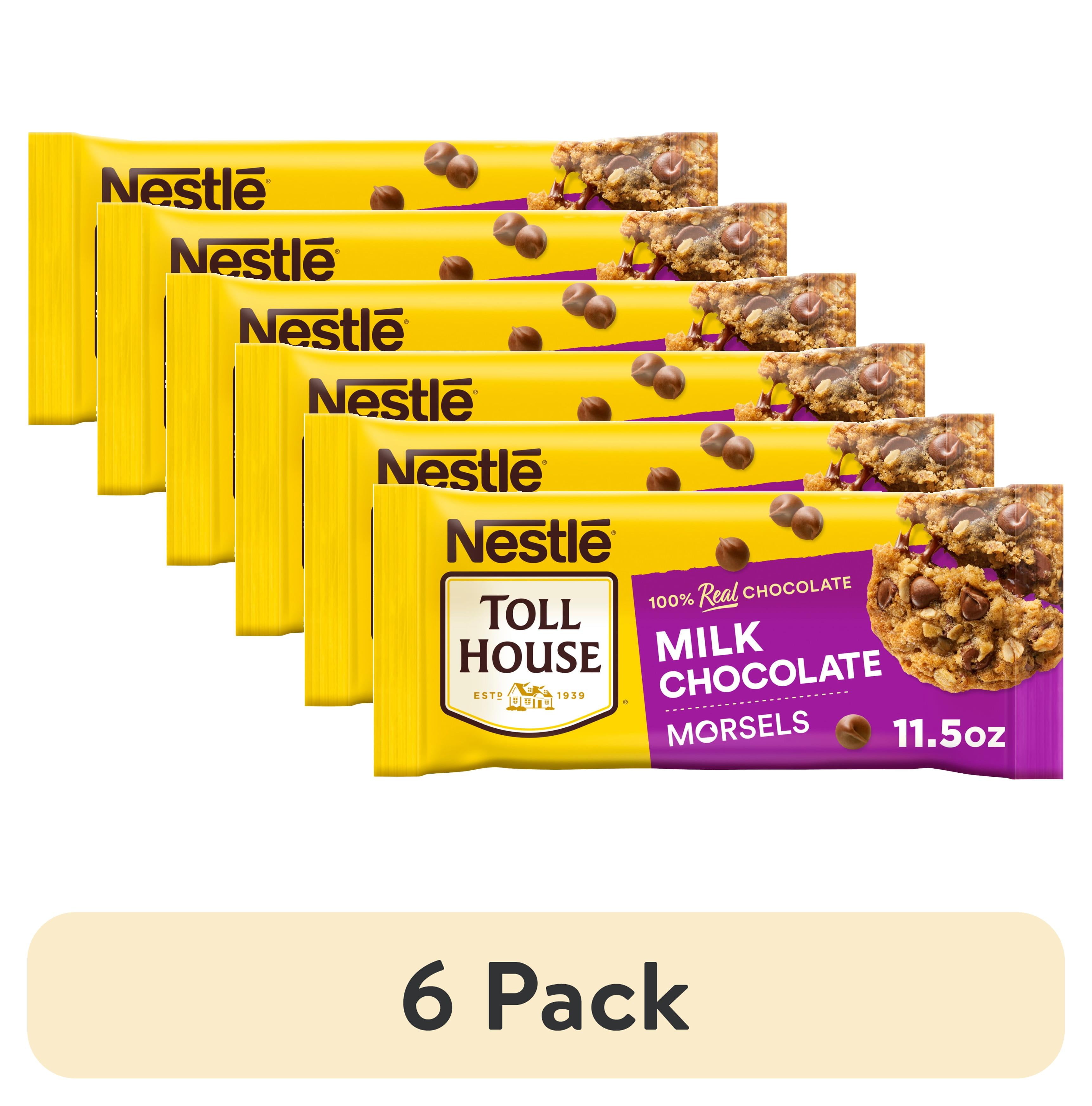 (6 pack) Nestle Toll House Milk Chocolate Regular Baking Chips, 11.5 oz ...