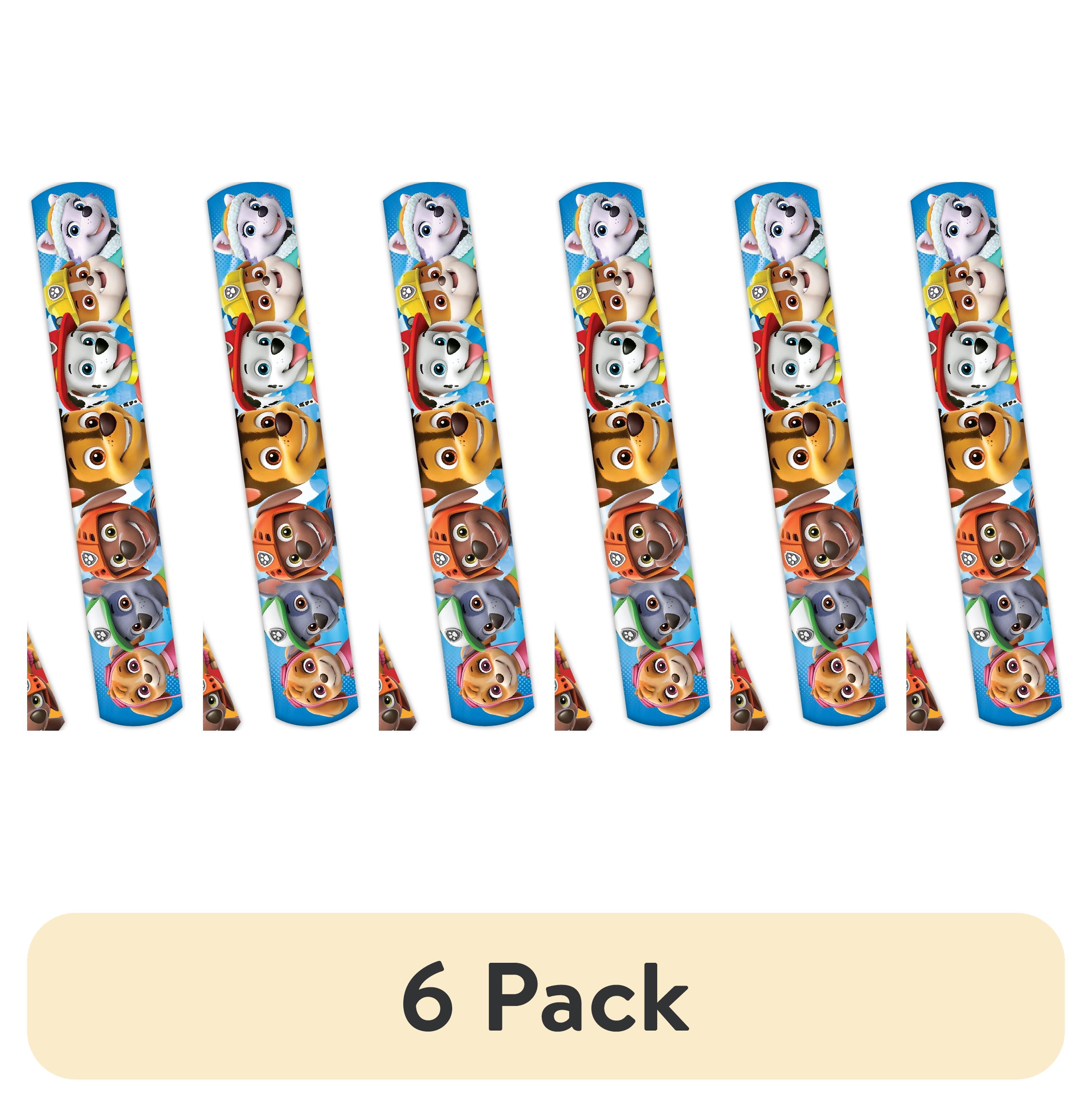 (6 pack) Nickelodeon Paw Patrol Plastic Slap Bracelet Party Favors, 4 ...