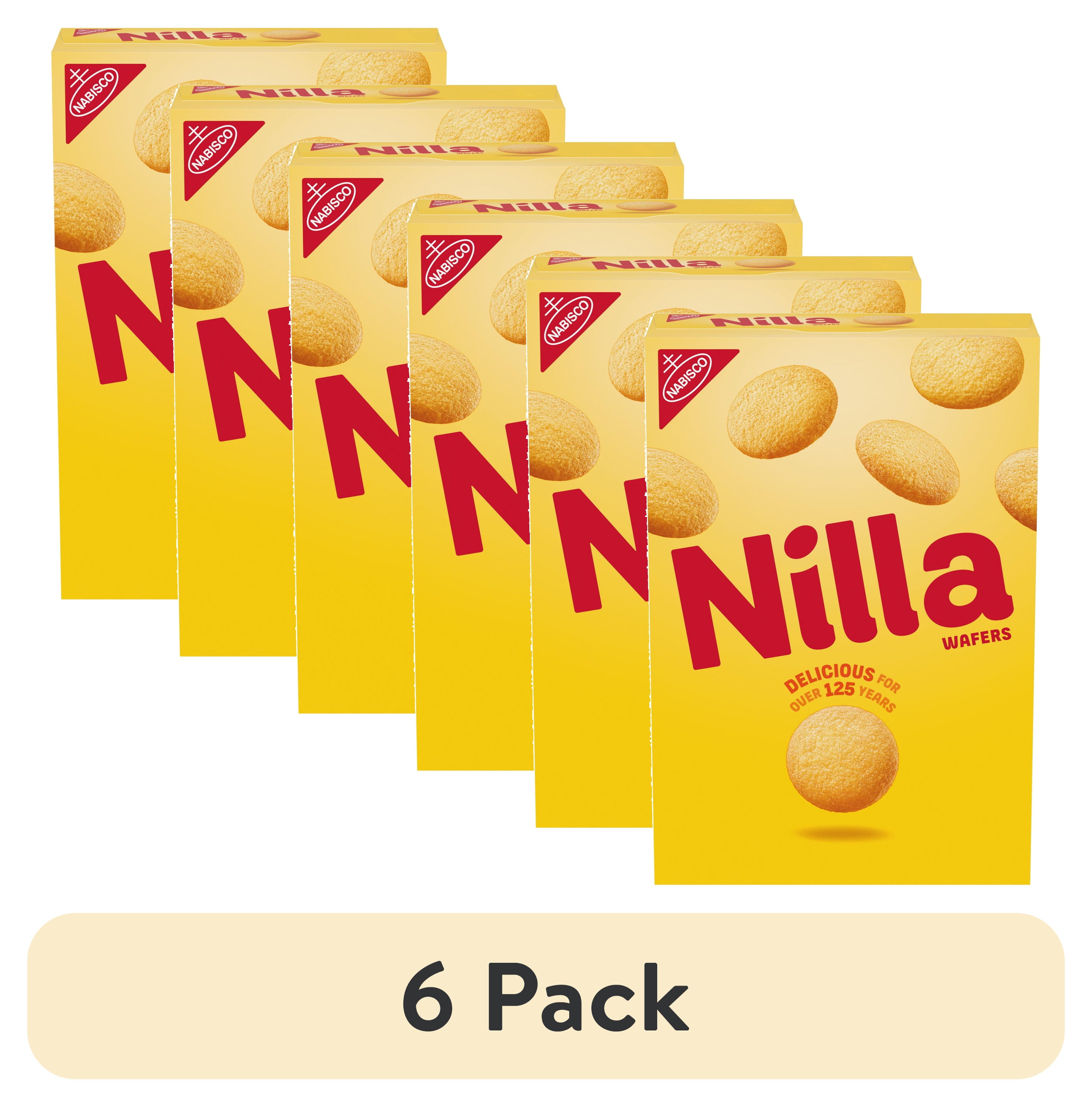 (6 pack) NILLA Wafers Cookies, Vanilla Wafers, 11 oz - Walmart.com