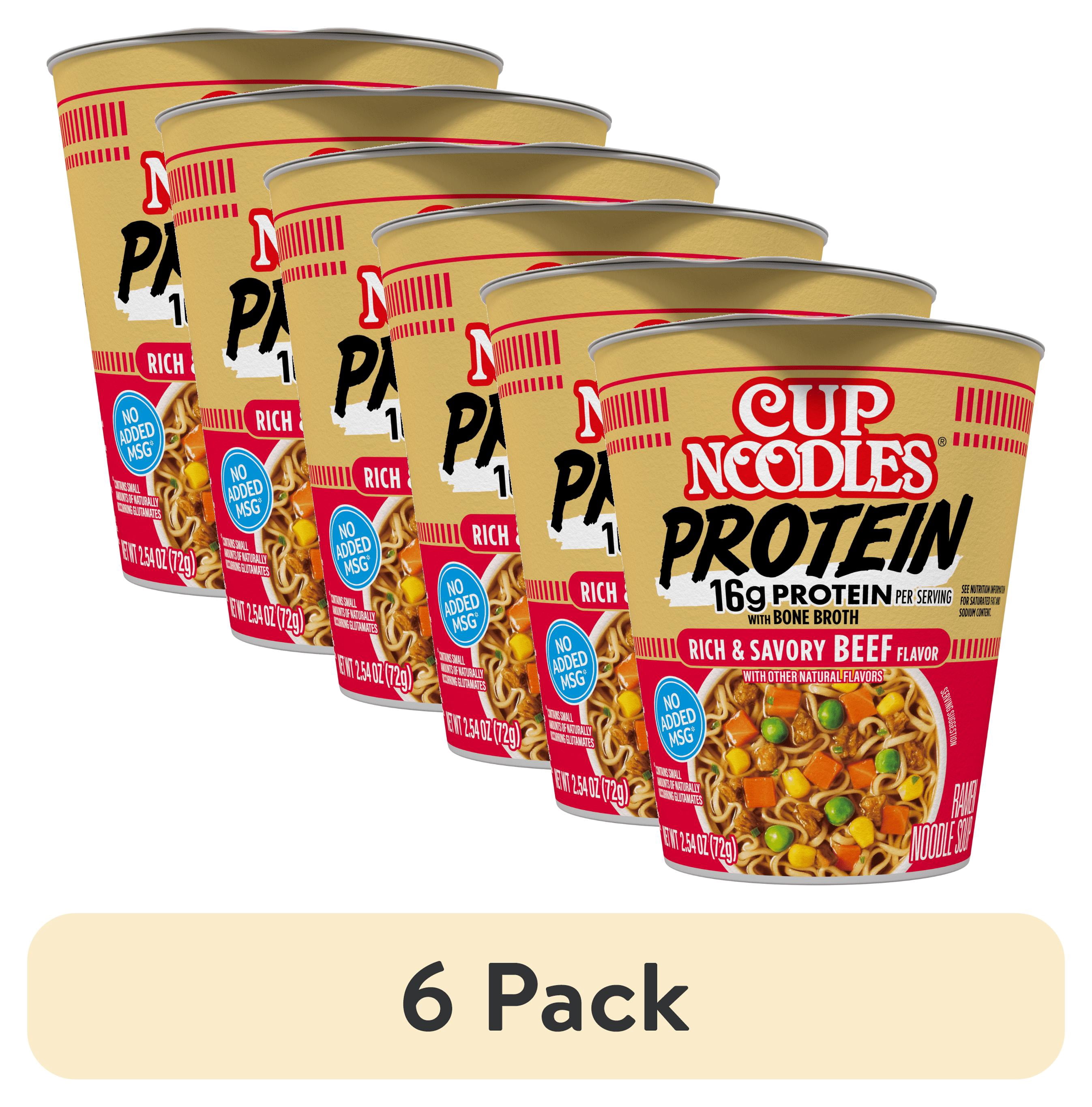 Nissin Beef Ramen (6) | Soup trays for meal kit providers - Walmart ...