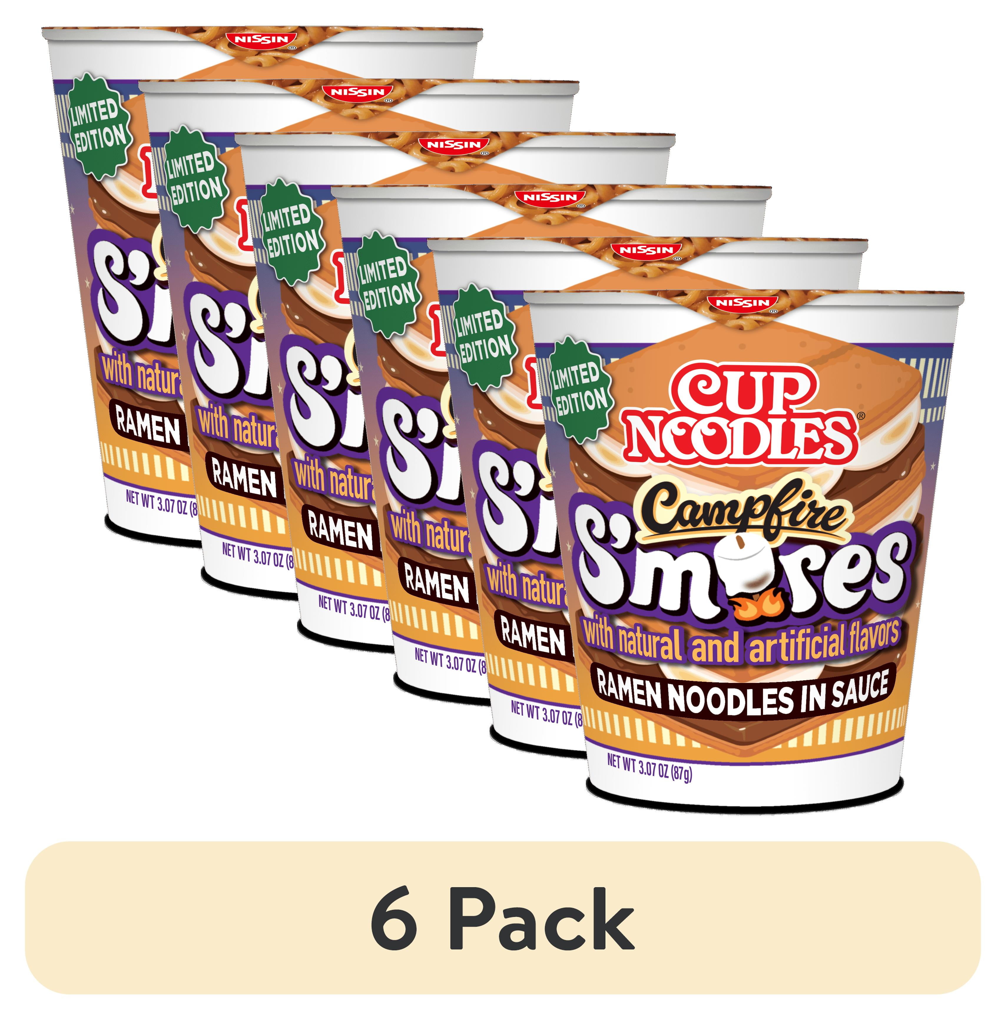 (6 pack) Nissin Foods Cup Noodles Limited Edition Ramen Noodles ...