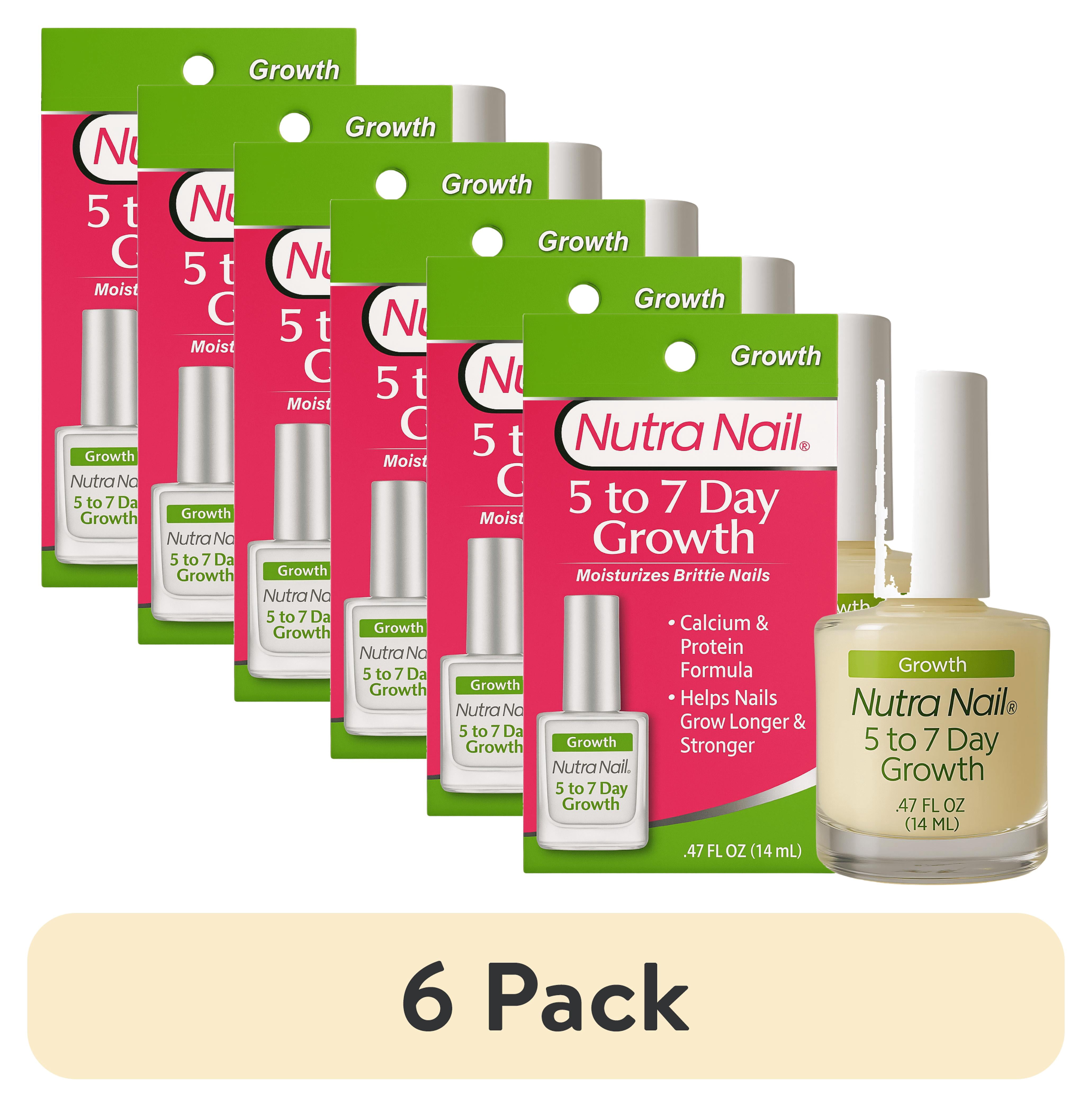 (6 pack) Nutra Nail 5 to 7 Day Growth Treatment - Fast Keratin Nail ...