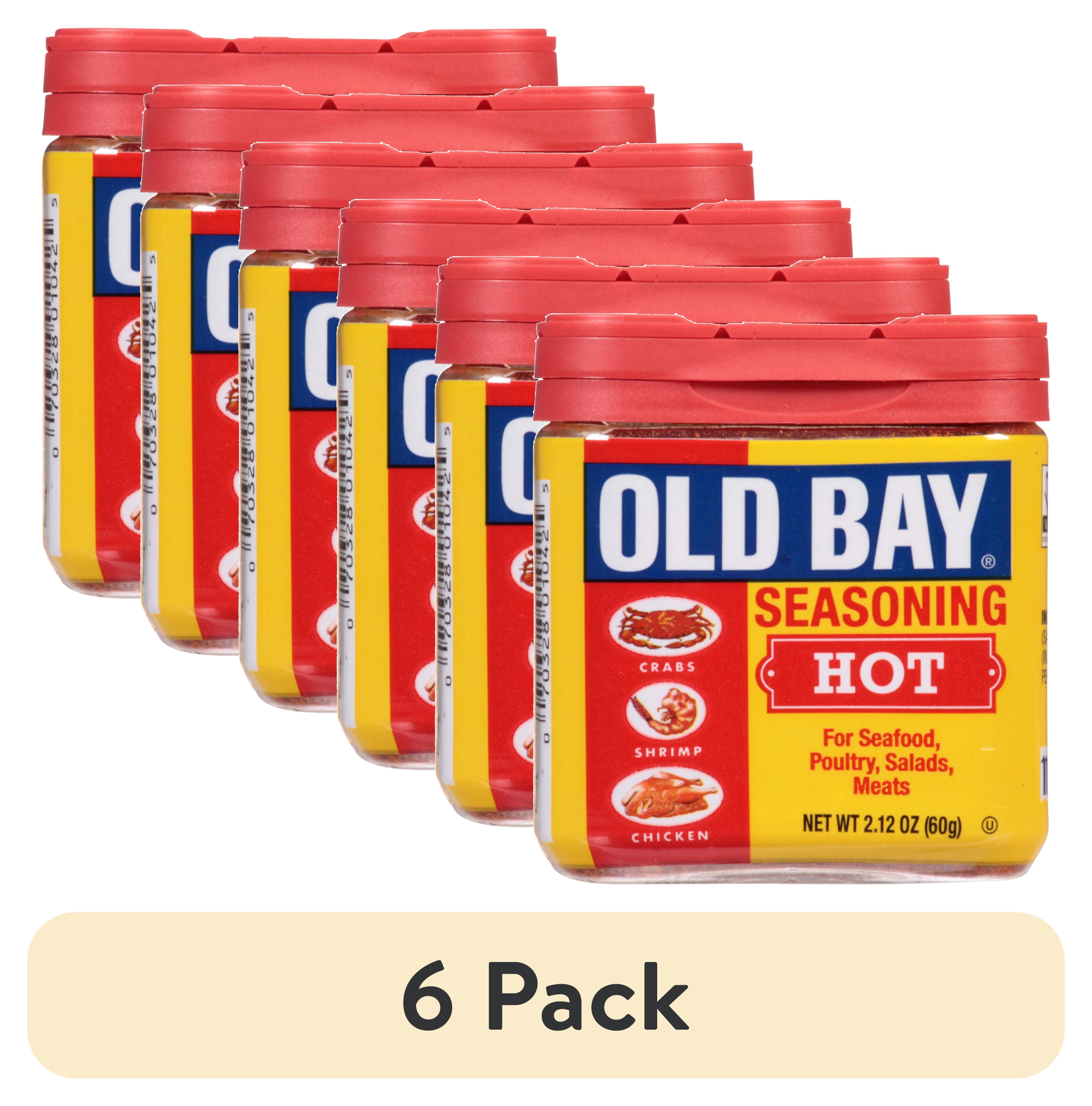 (6 pack) OLD BAY Kosher Hot Seasoning, 2.12 oz Can - Walmart.com
