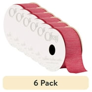 New 7mm Size 5 Spools of 100% Pure Silk Ribbons - Pink Tones - 50 mts x ...