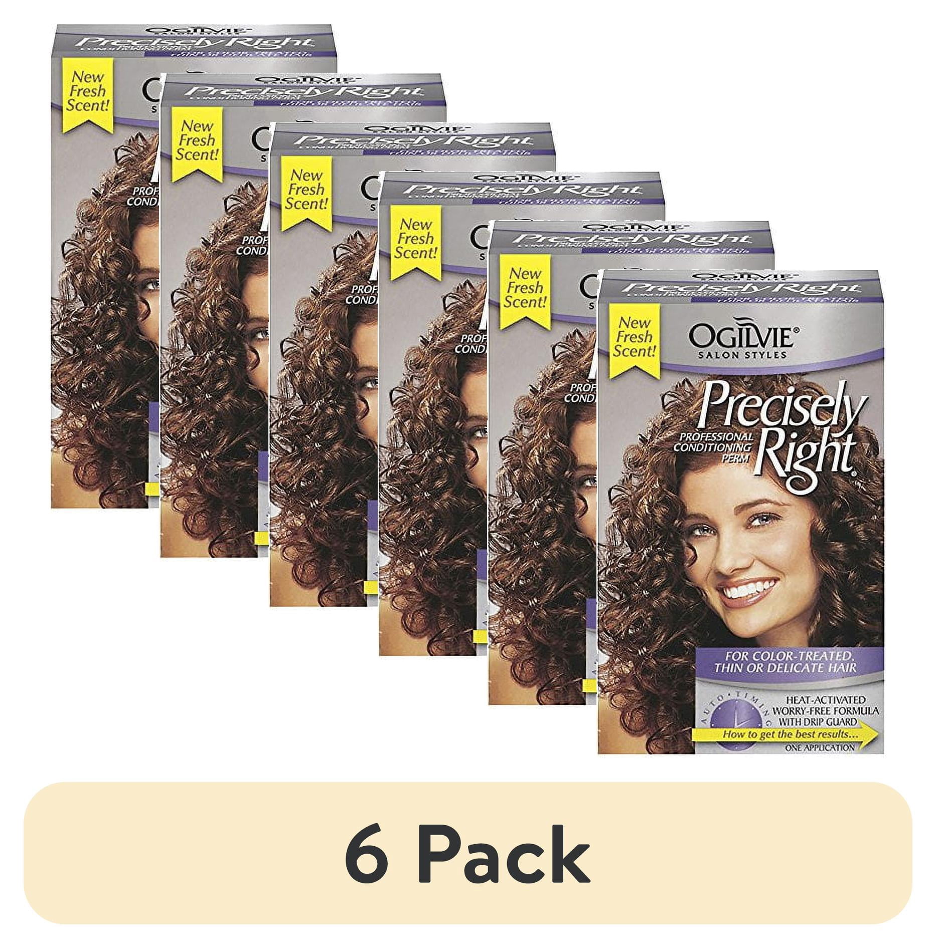 (6 pack) Ogilvie Precisely Right Perm Color-Treated, Thin or Delicate ...