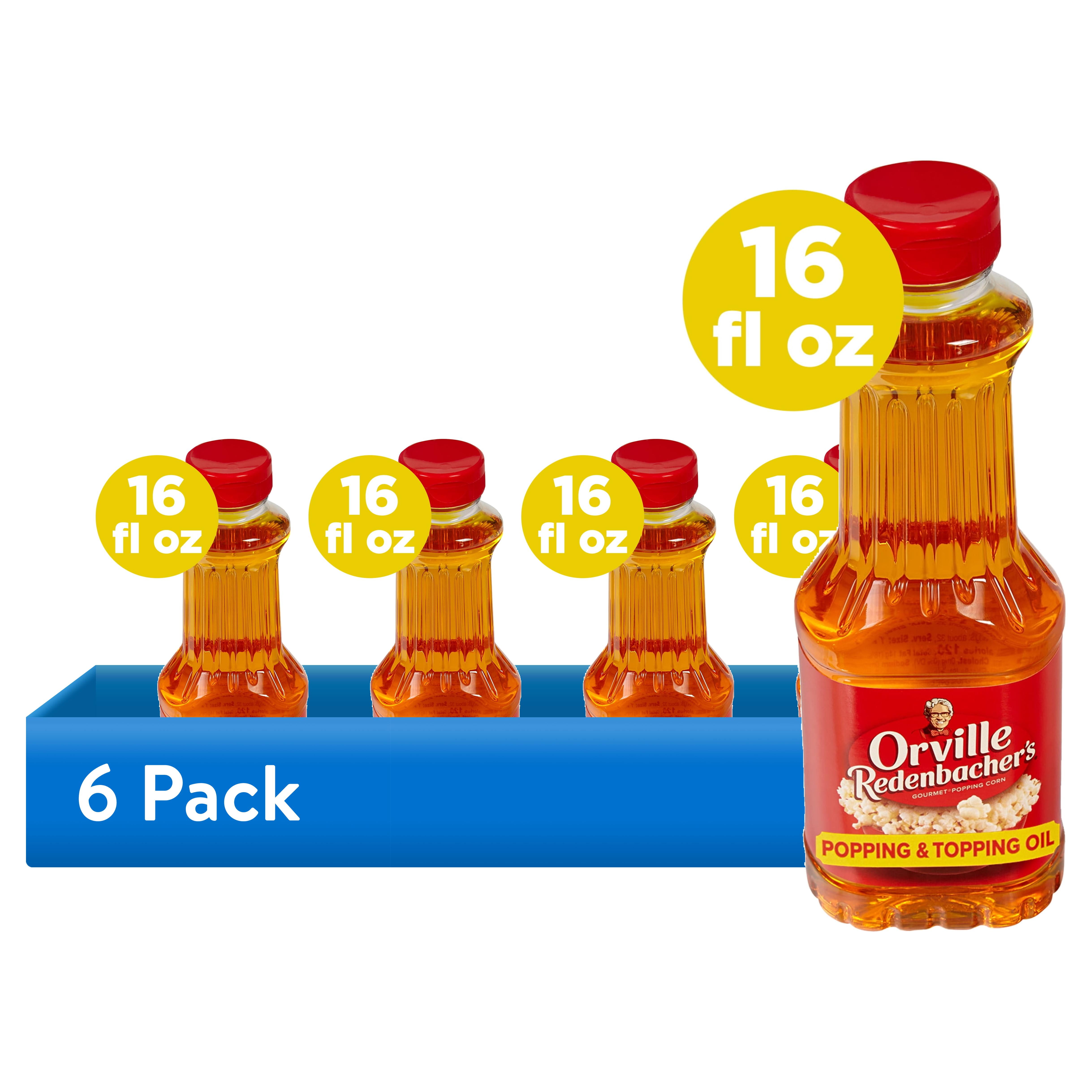 (6 pack) Orville Redenbacher's Popping & Topping Buttery Flavored ...