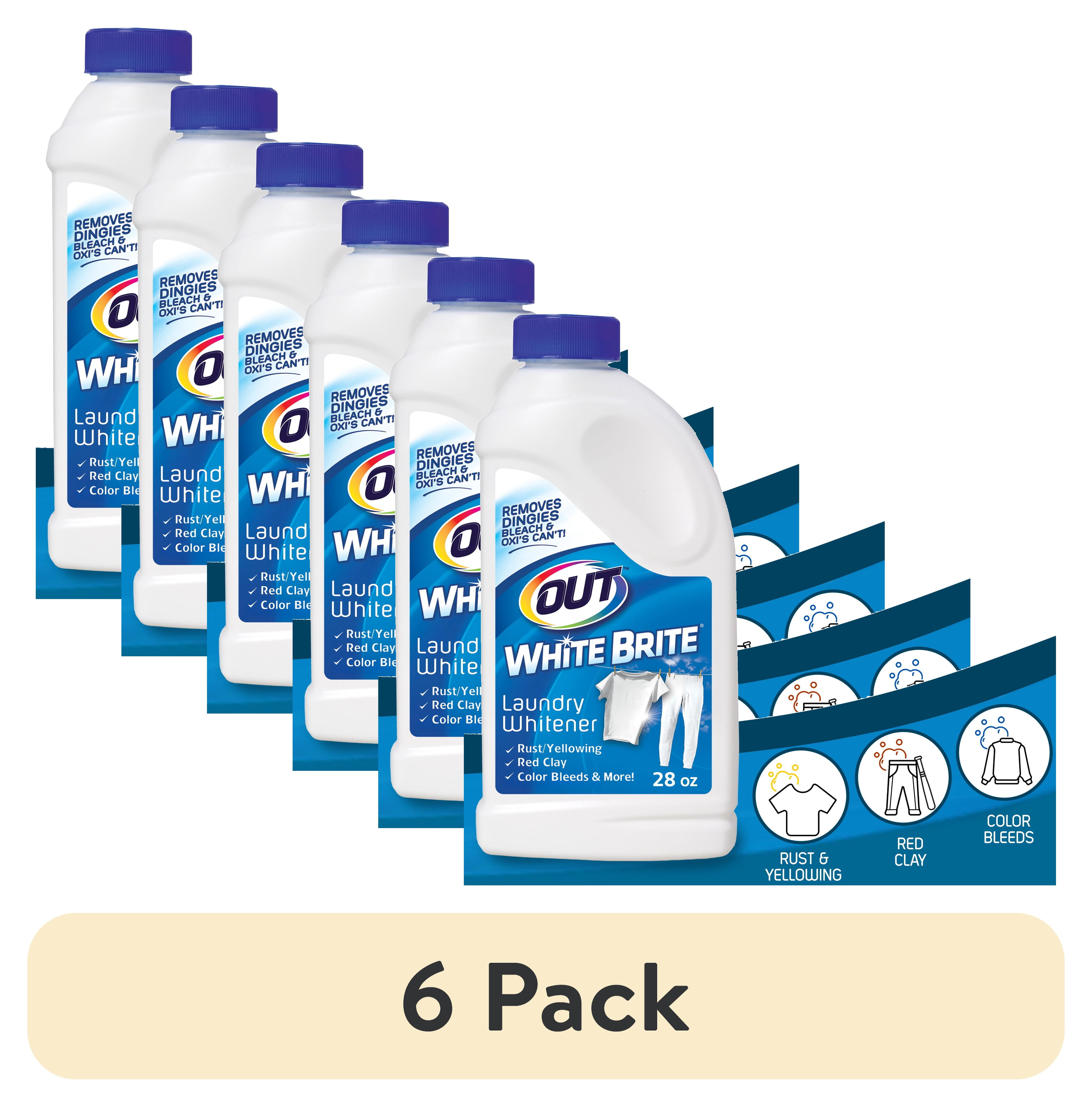 (6 pack) Out White Brite Laundry Whitener, 28 oz - Walmart.com