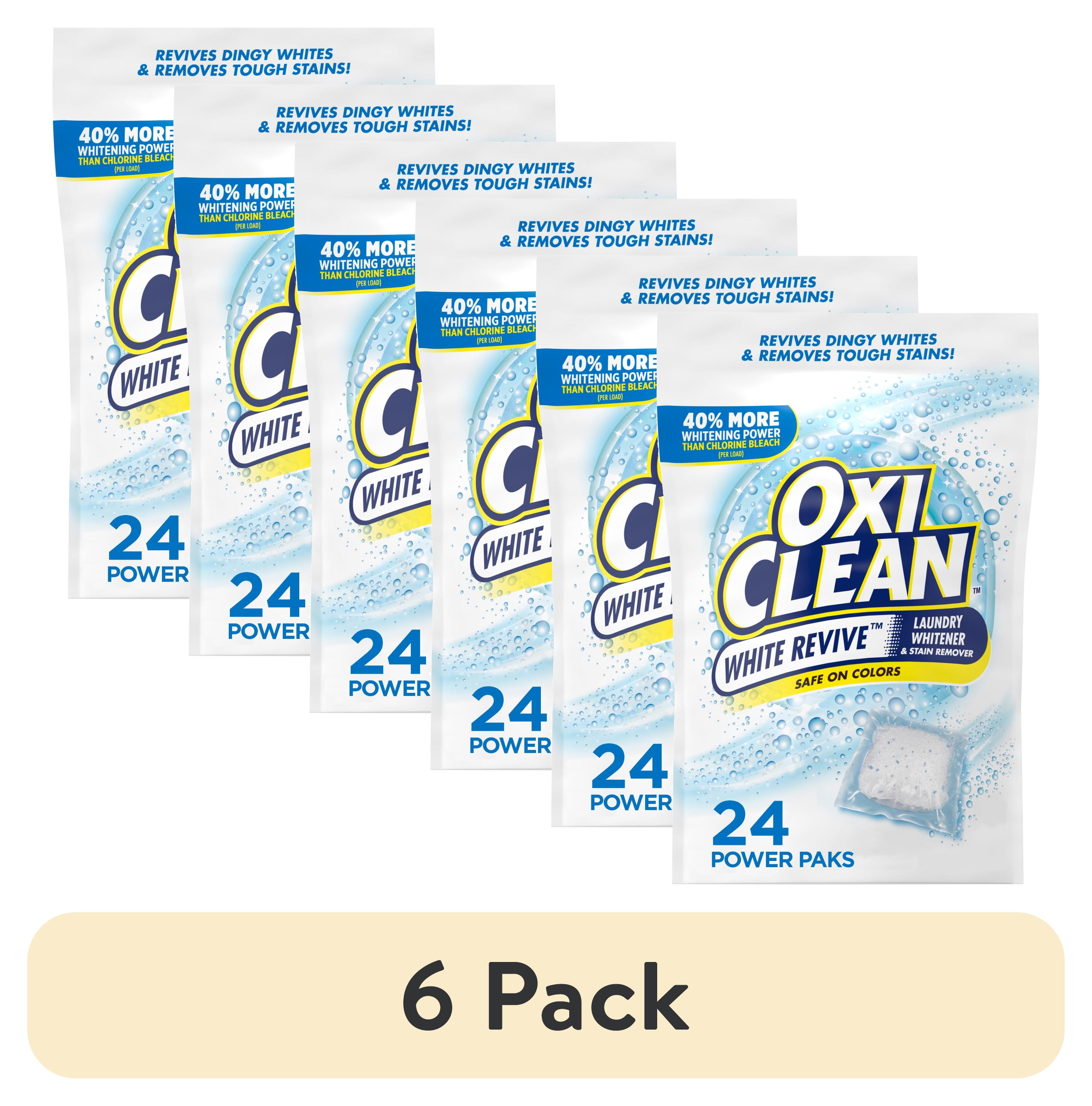 (6 pack) OxiClean White Revive Laundry Whitener and Laundry Stain ...