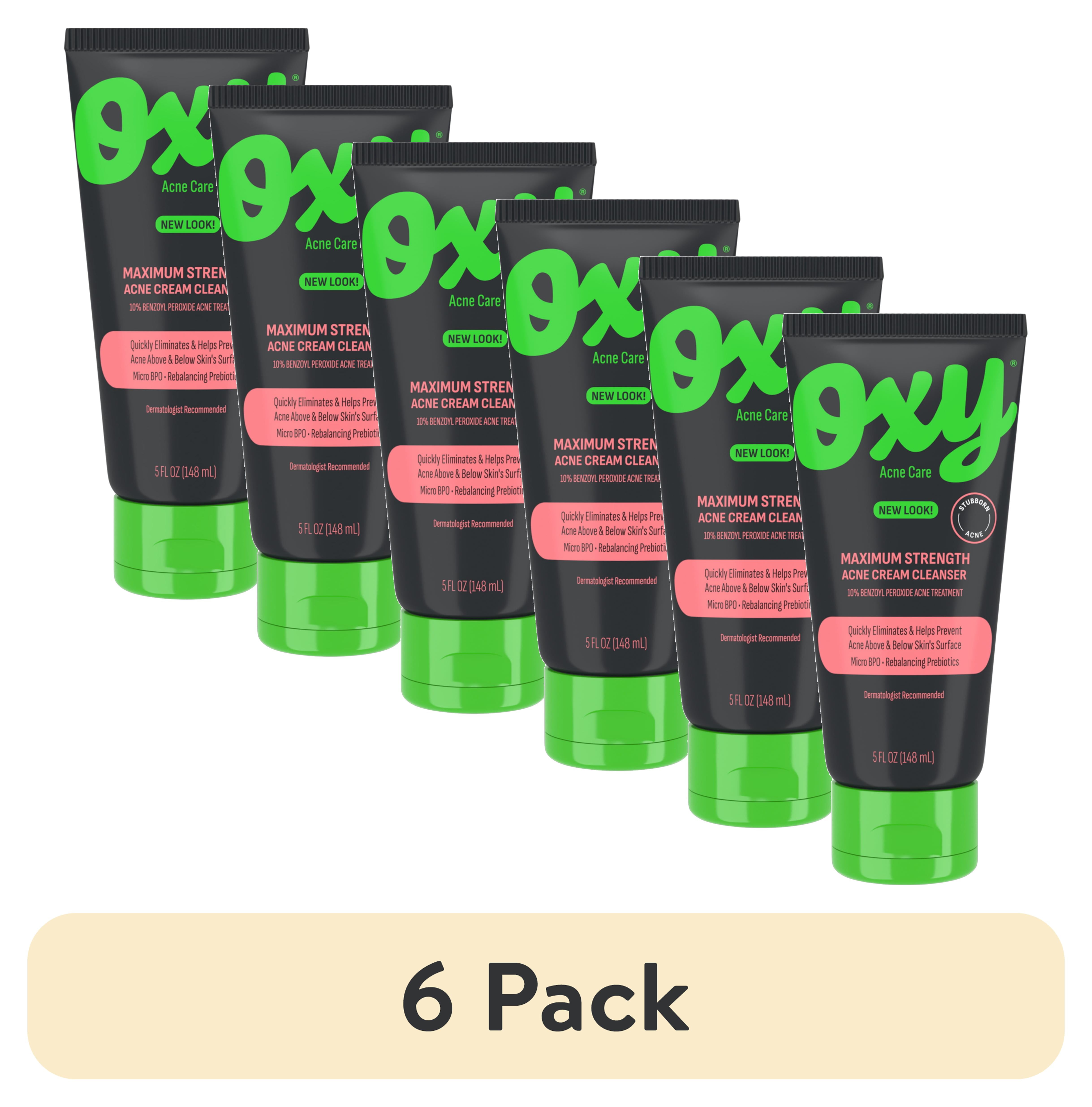 (6 pack) Oxy Maximum Strength Face Wash - Walmart.com
