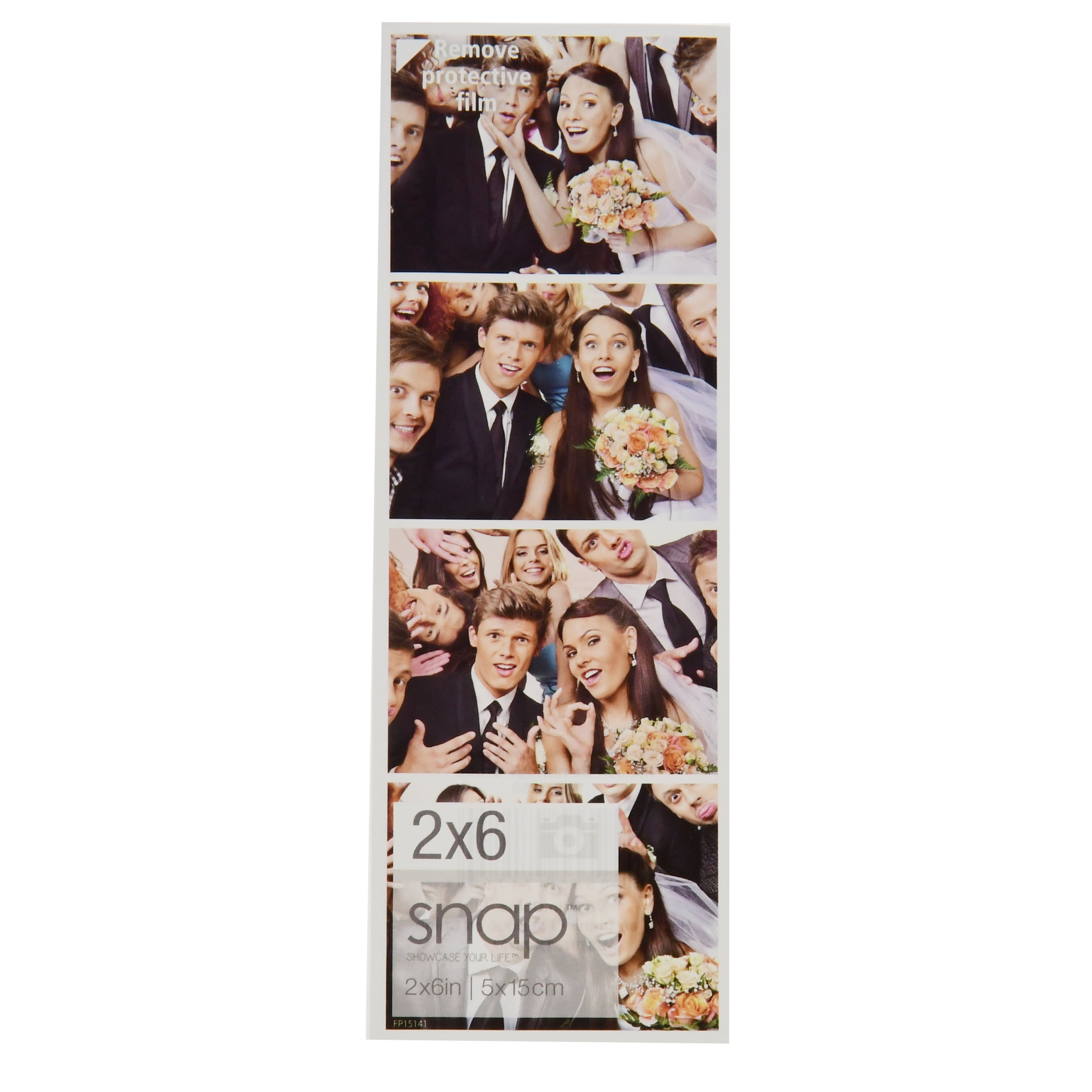 (6 pack) PHOTO BOOTH tabletop acrylic frame with bent -L- easel by SNAP ...