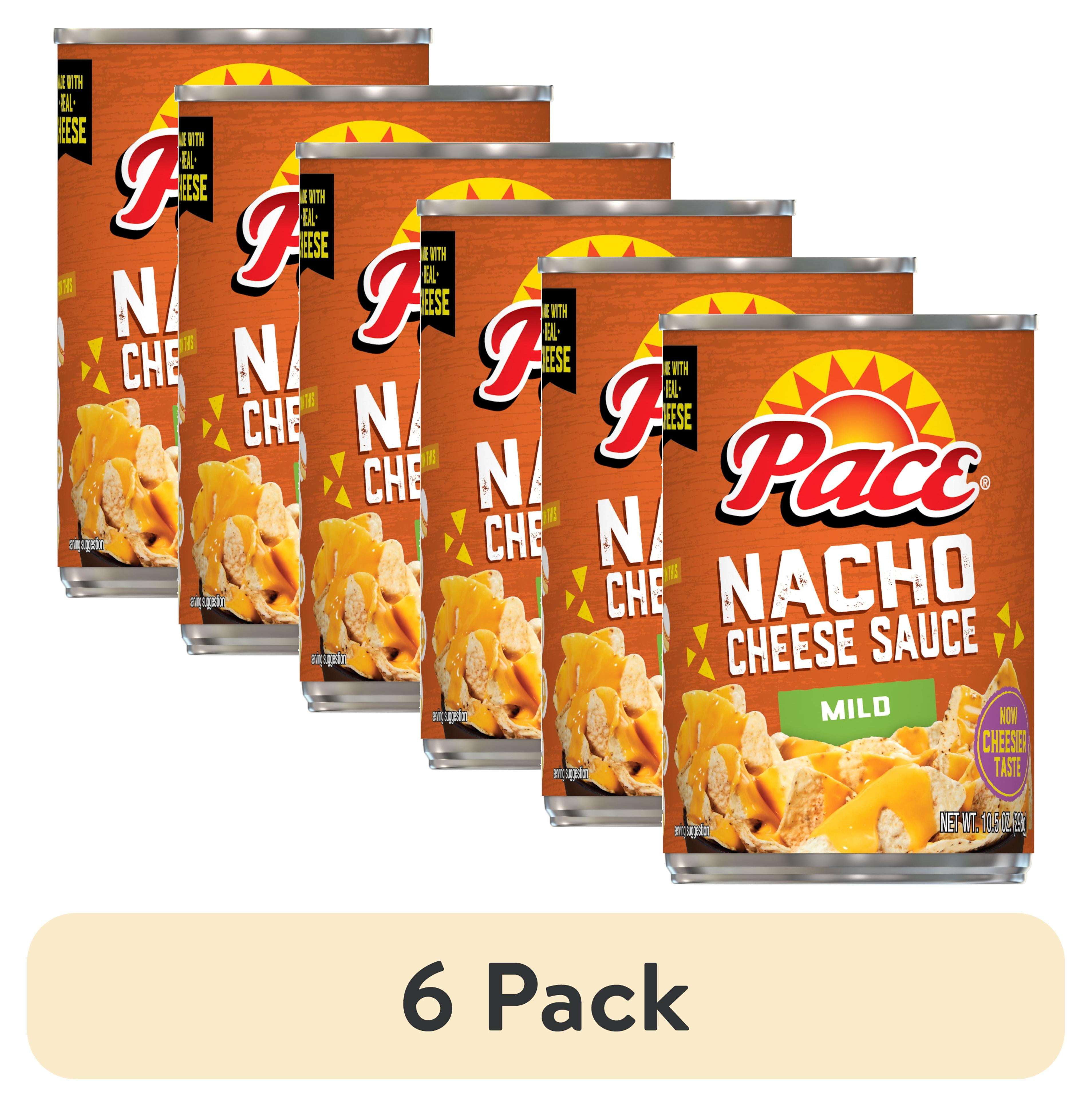 (6 pack) Pace Mild Nacho Cheese Sauce, 10.5 oz (1 Count) - Walmart.com