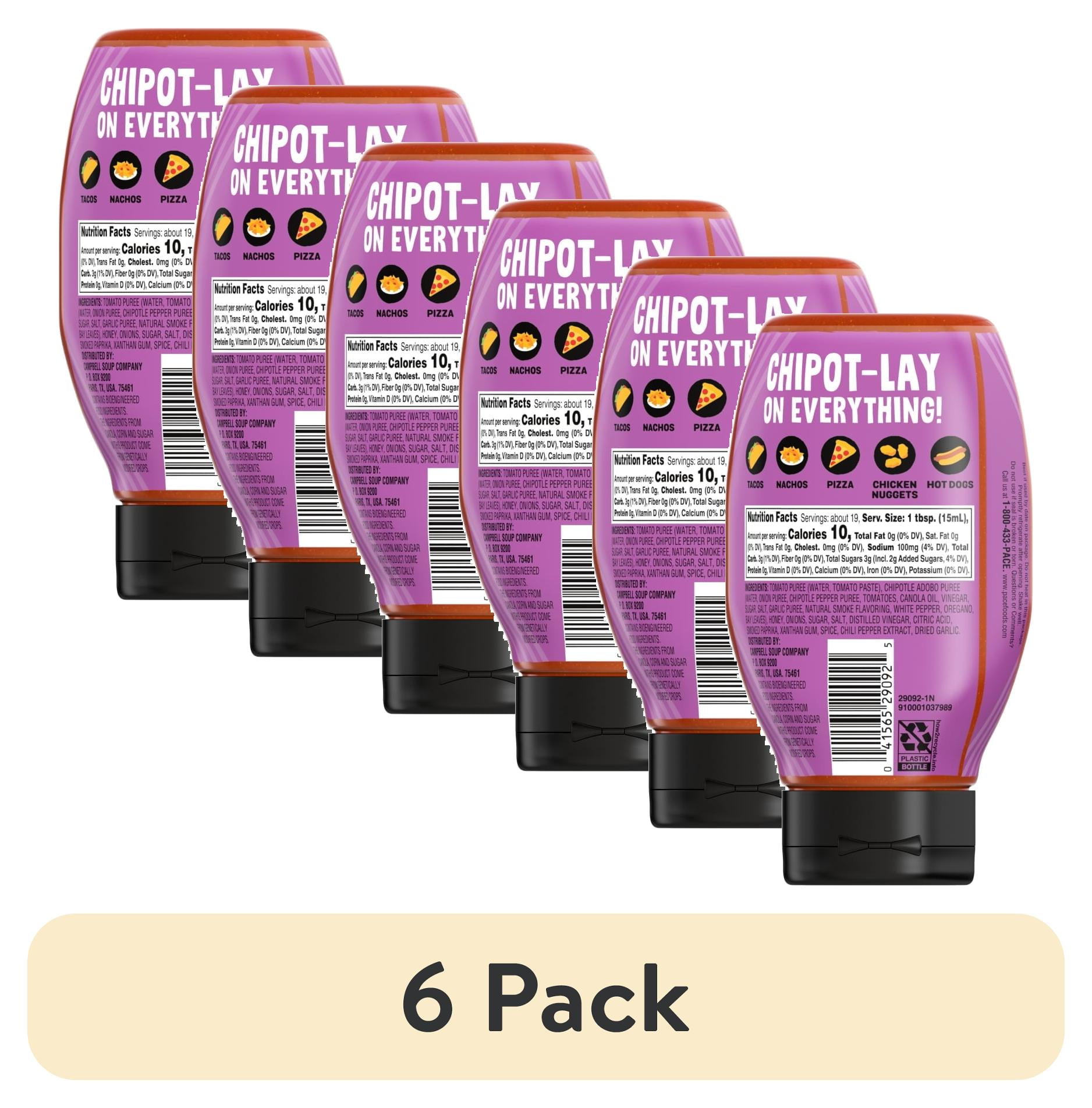 (6 pack) Pace® Signature Sauces Hot Honey Chipotle Sauce - Walmart.com