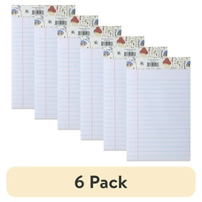 Pen+Gear Wide Ruled Legal Pads, 8.5"x11", White, 50 Sheets, 12 Pack ...