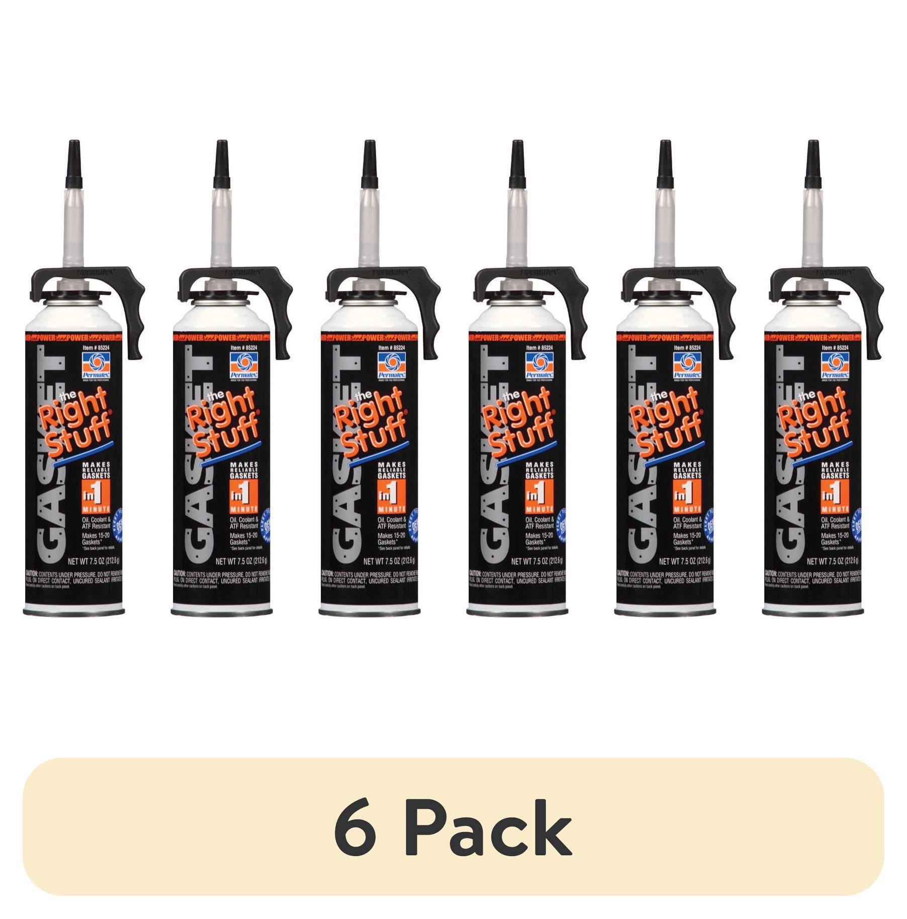 (6 pack) Permatex 85224, Multi, Black Gasket Maker Industrial Sealant ...